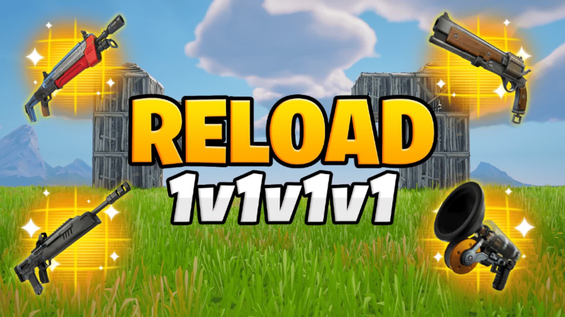 1v1v1 Reload 1v1 Realistics Free for All 2636-8364-9622 by danekl - Fortnite