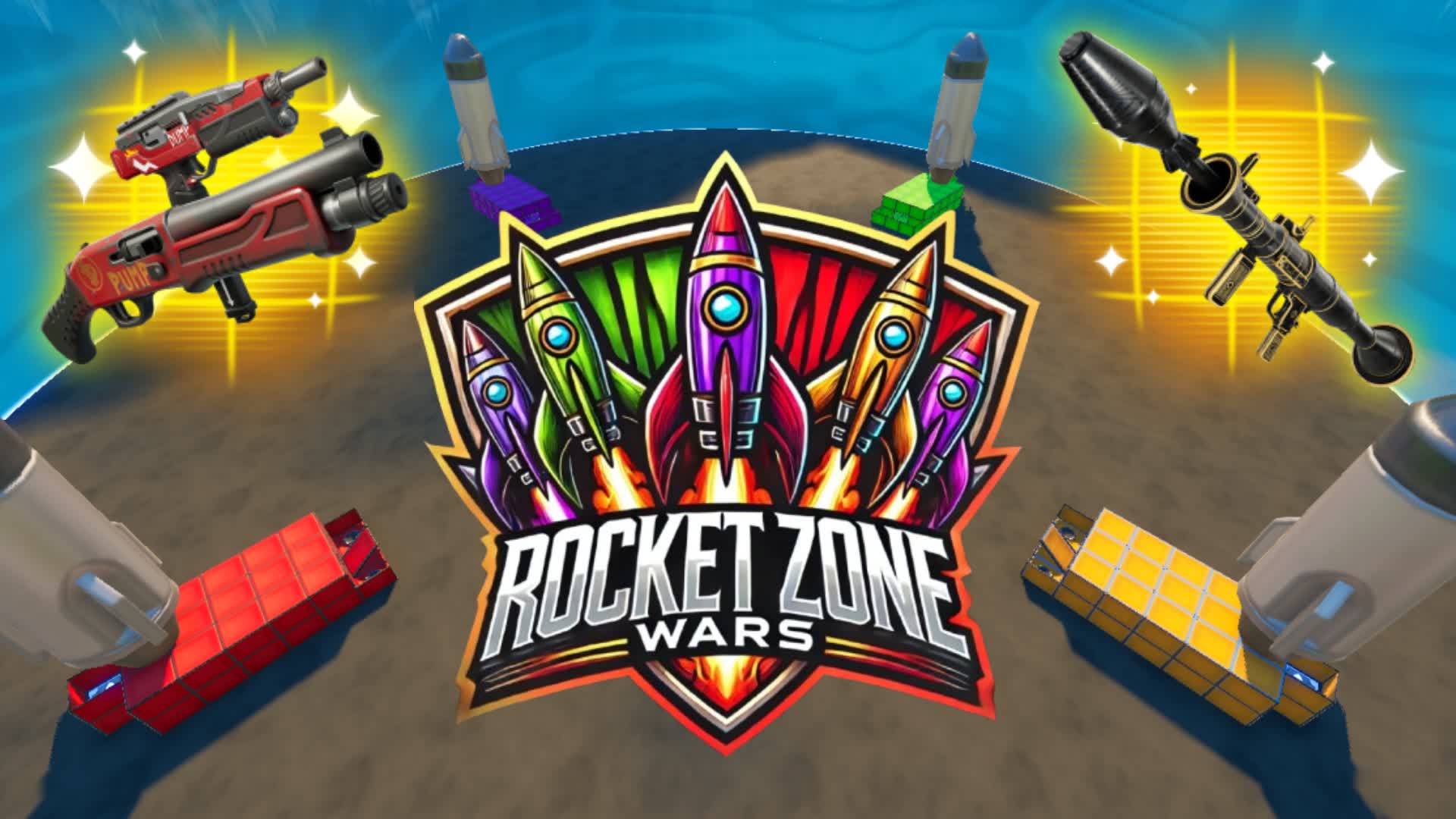 ROCKET WARS 🚀 ZONE WARS 3814-3533-5019 by toti - Fortnite Creative Map ...