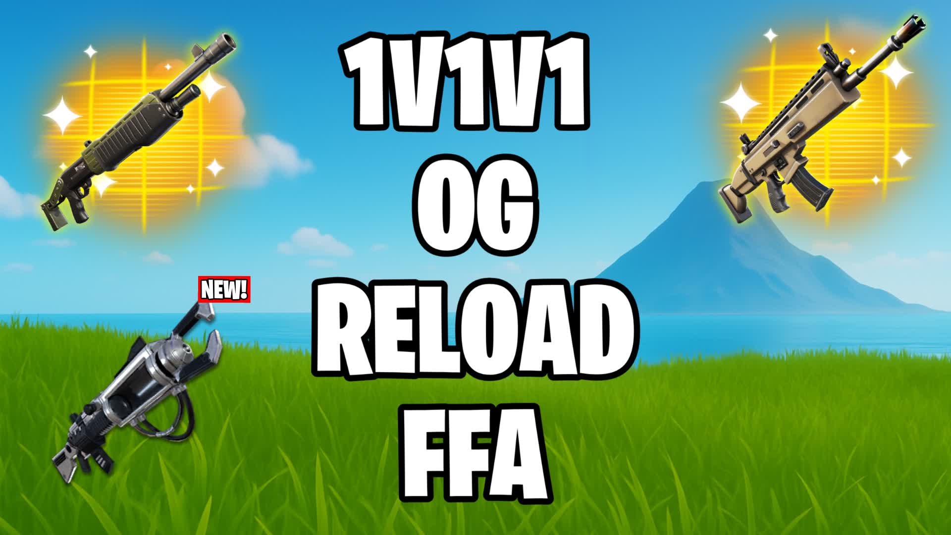 1V1V1 OG RELOAD FFA 2644-9402-1040 by mapforge - Fortnite Creative Map Code - Fortnite.GG