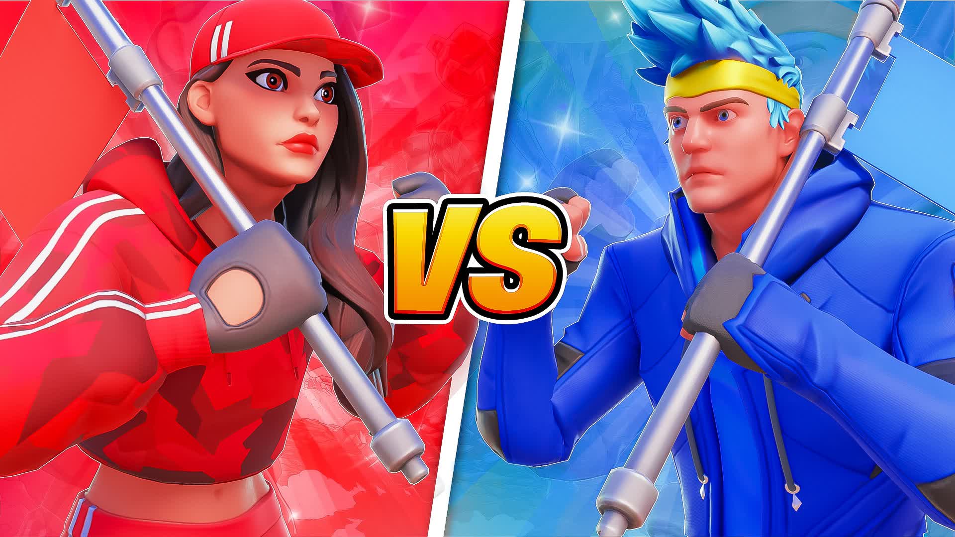 BEST RED VS BLUE CAPTURE THE FLAG🔴🔵 2228-6658-0624 by thorney - Fortnite