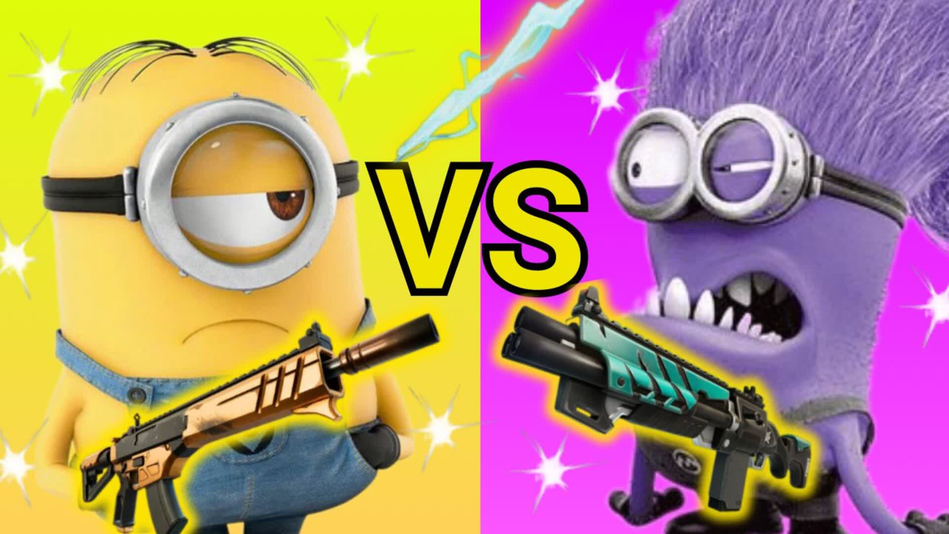 MINIONS YELLOW VS PURPLE 0546-7585-1294 by victor34 - Fortnite Creative ...
