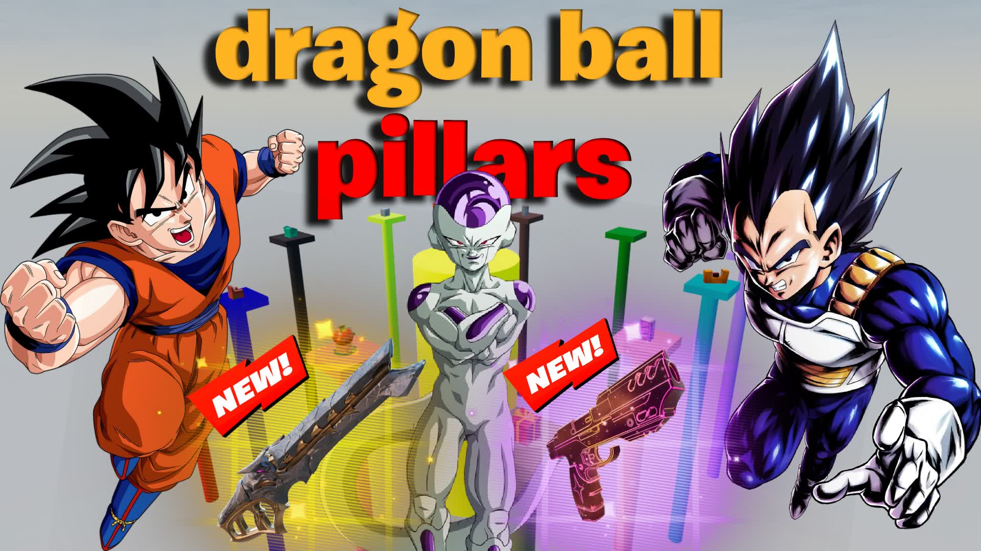 👑dragon ball Pillars👑 0367-0795-4723 by 1lmt7 - Fortnite Creative Map Code - Fortnite.GG