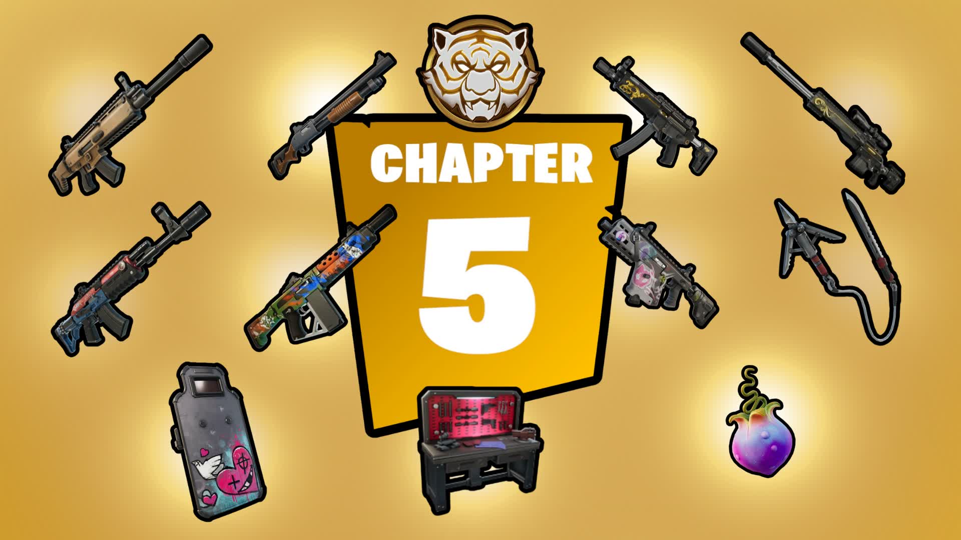 CHAPTER 5 FREE FOR ALL 🎉 9985-6878-1160 by naisuu - Fortnite Creative ...