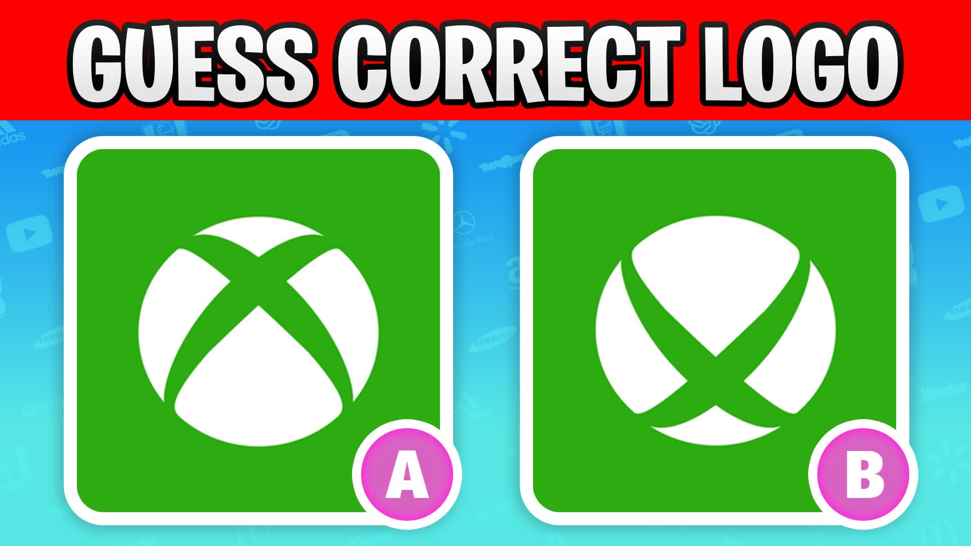 GUESS THE CORRECT LOGO 👀 - MINIGAME 🎮 2614-1535-1434 by driving ...