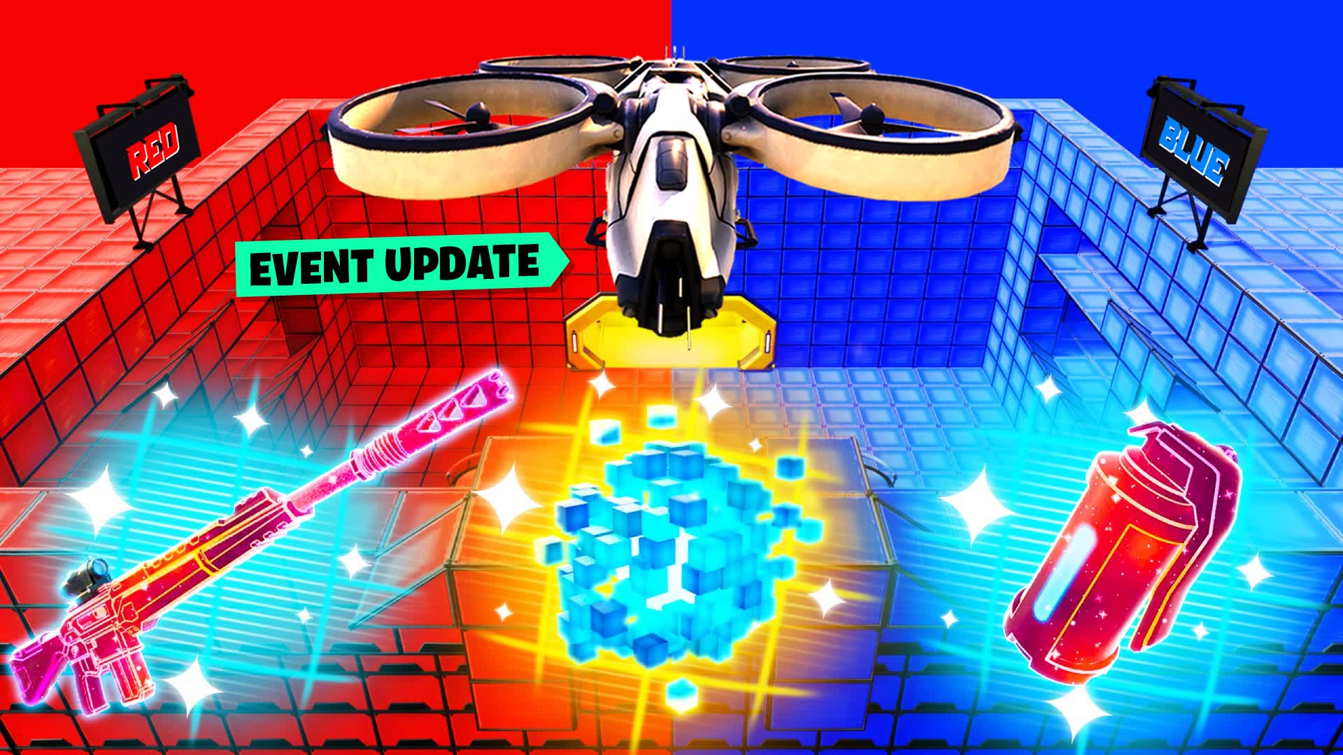 VIP ESCAPE RED VS BLUE 🔴🔵 7809-3315-0397 by blazebolt - Fortnite