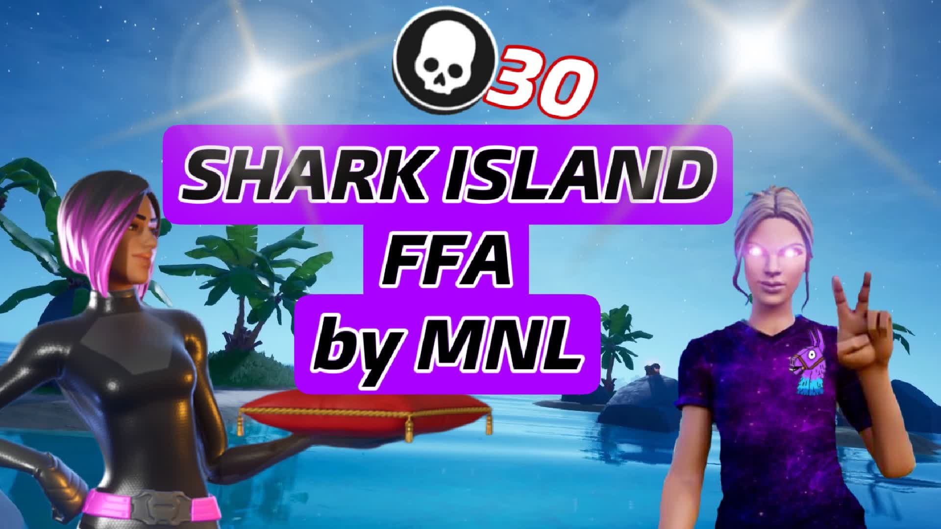 SHARK ISLAND FFA BY MNL 8774-5423-0506 by mnl100k - Fortnite Creative ...