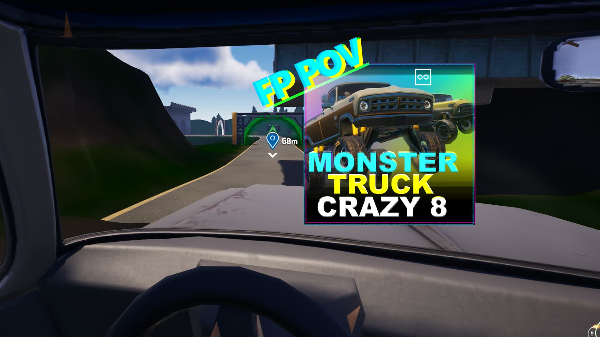 Monster Truck Crazy Figure 8 FP POV 0462-6996-8361 من ابتكار shawk ...