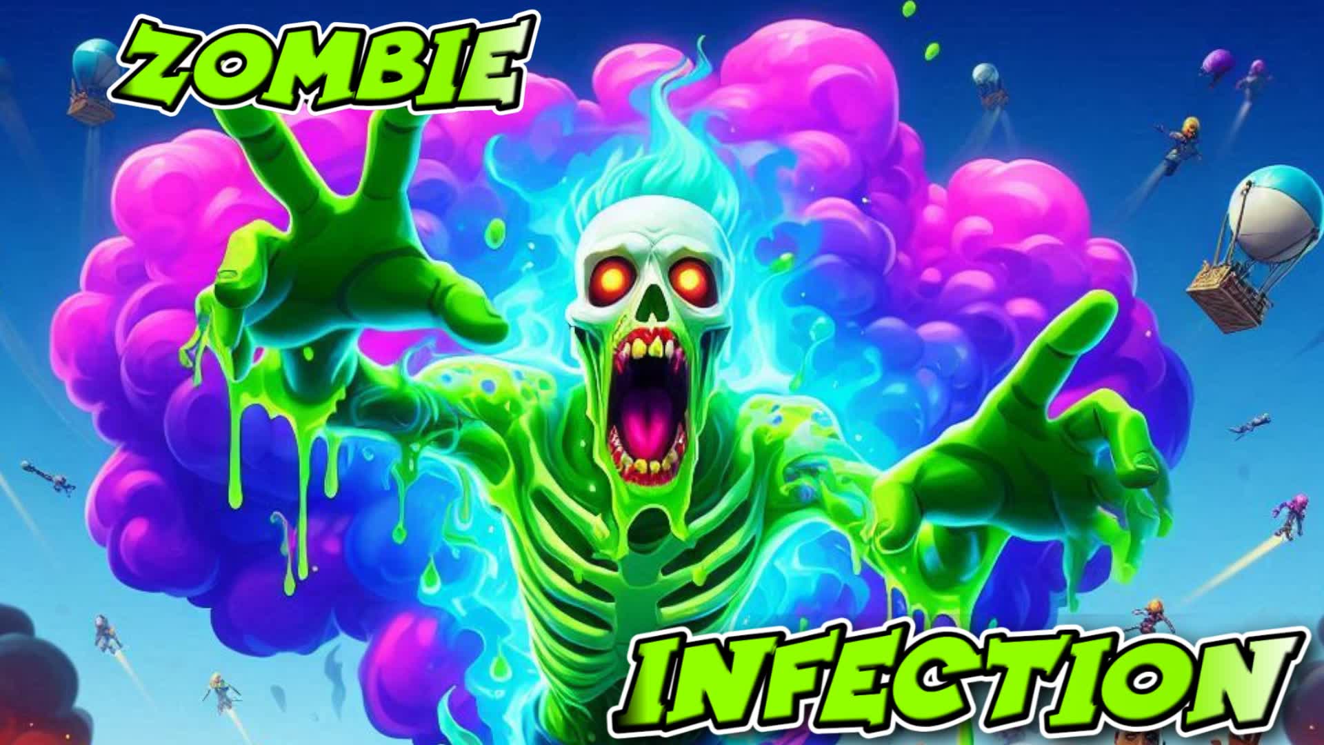 🧟‍♂️ ZOMBIE INFECTION 🧟‍♀️ 2534-1164-0613 by xdrl - Fortnite Creative Map Code - Fortnite.GG