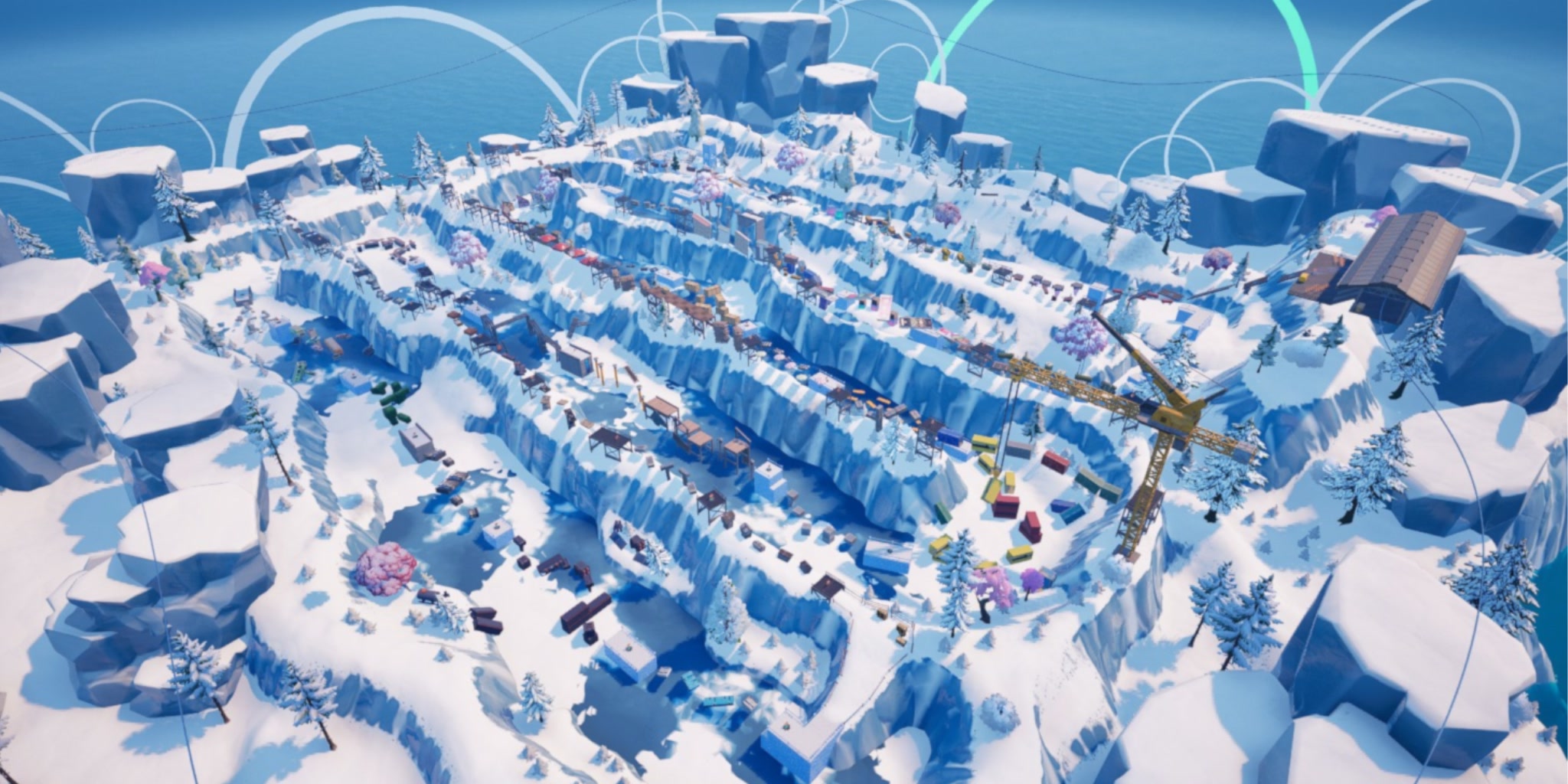 Frozen Winter Parkour 5471-1644-4611 by deltahn - Fortnite Creative Map ...