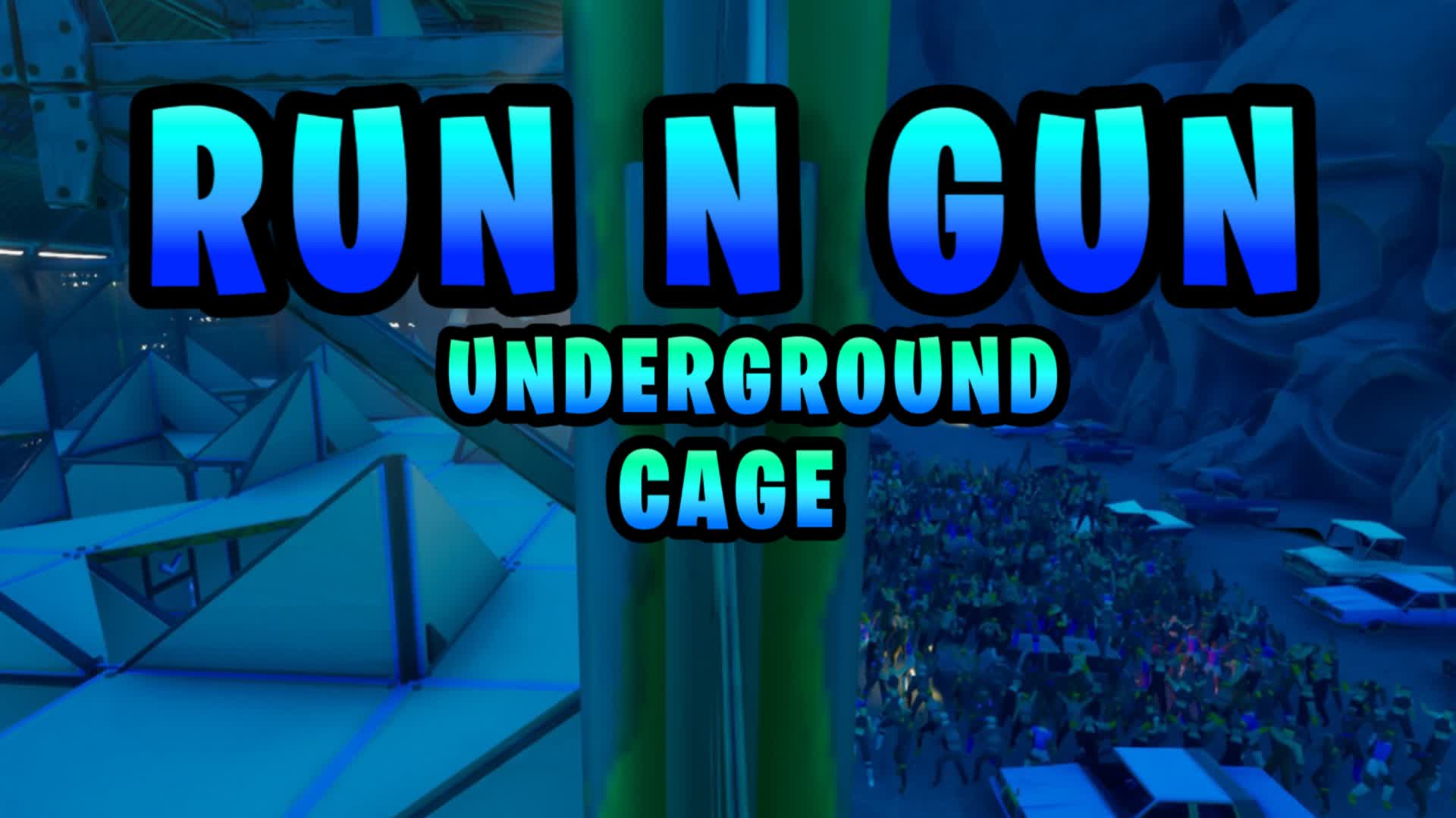 Run N Gun - Underground Cage 4571-0888-2626 by oneman - Fortnite Creative Map Code - Fortnite.GG