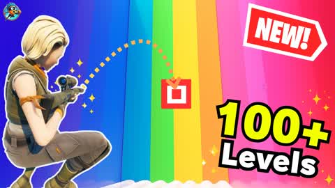 TRICK SHOT MEDIUM PARKOUR 100🎯RELOAD 6797-3753-7947 by walkcrew - Fortnite