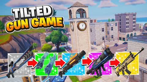 TOY BOX - EVERY GUN 1v1 9061-5458-7889 by post - Fortnite
