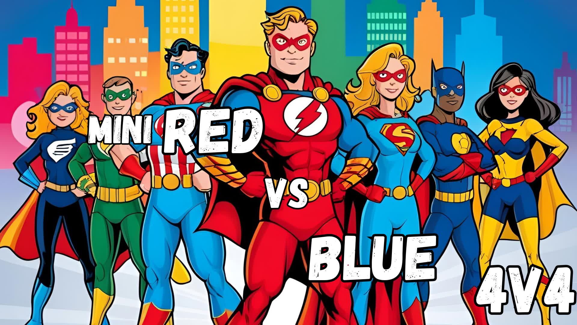 Super Mini Red vs Blue 5152-3832-2419 by sounds - Fortnite