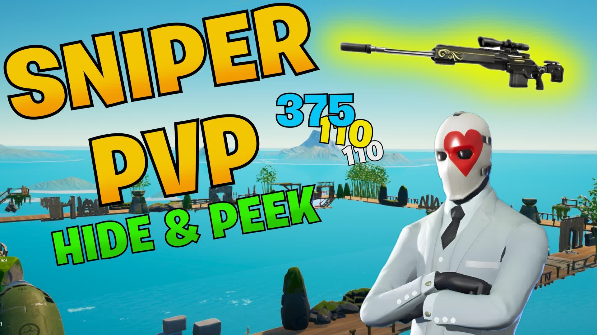 SNIPER DUEL HIDE N PEEK 1296-0261-5109 by snayn00 - Fortnite Creative ...