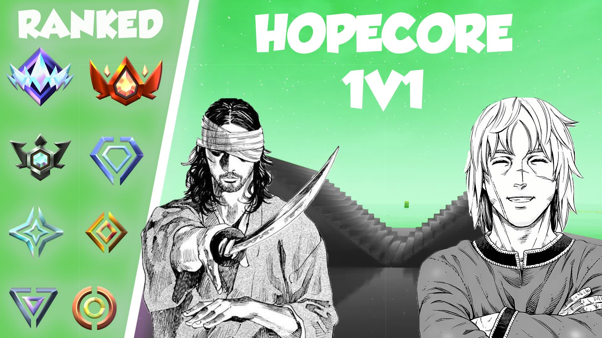 sooosik의 🎵 1V1 HOPECORE MUSIC 😁 RANKED 0654-1904-9591 - 포트나이트