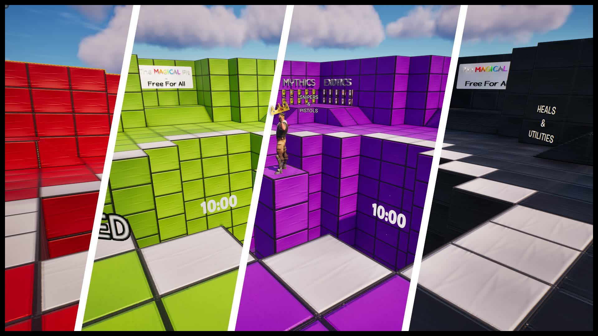 PIT WITH EVERY COLOR - FFA 8970-0488-0456 by cartographer - Fortnite ...