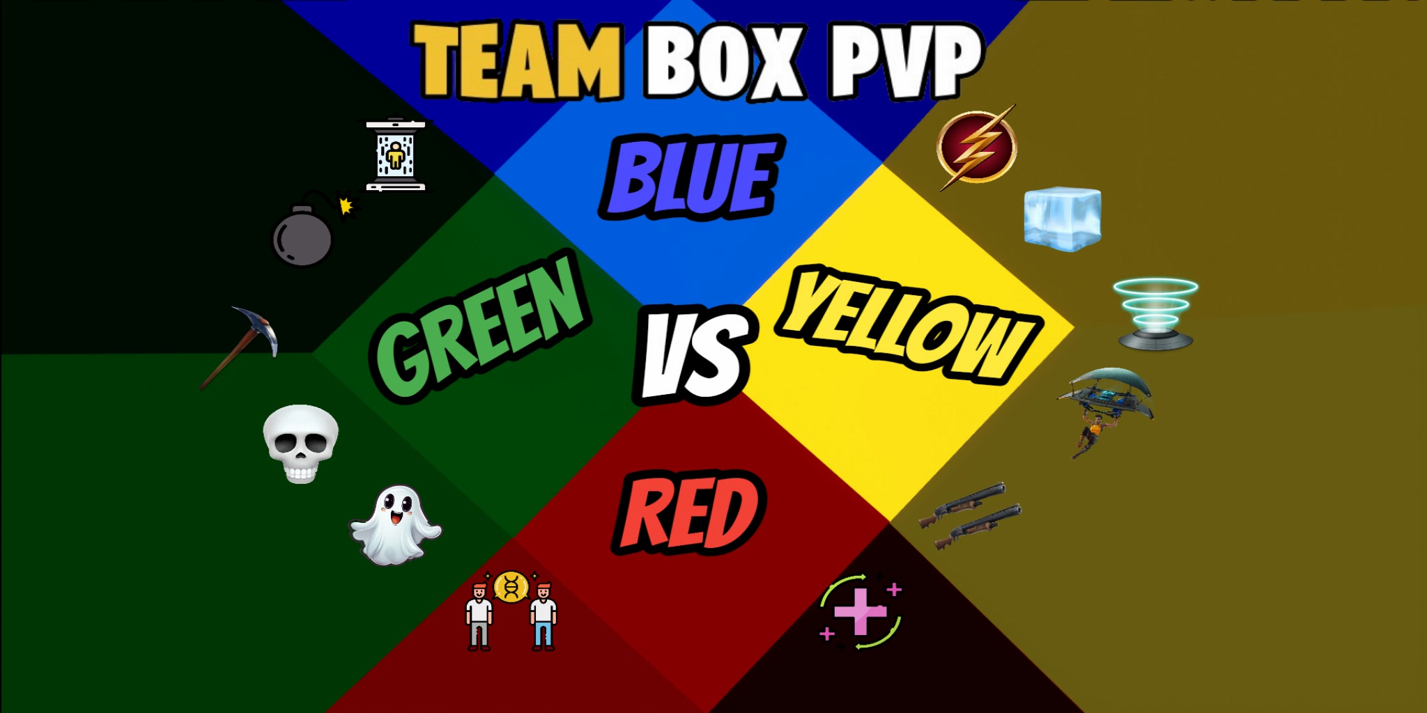 🔵🔴HEROES TEAM BOX PVP 🟡🟢 8871-3103-5534 by mikreylii - Fortnite ...