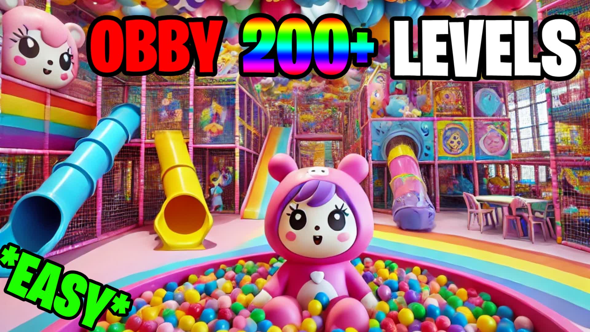 🌈 EASY OBBY FALL GUYS PARKOUR 🌈 9158-7595-9727 by xmannn - Fortnite ...