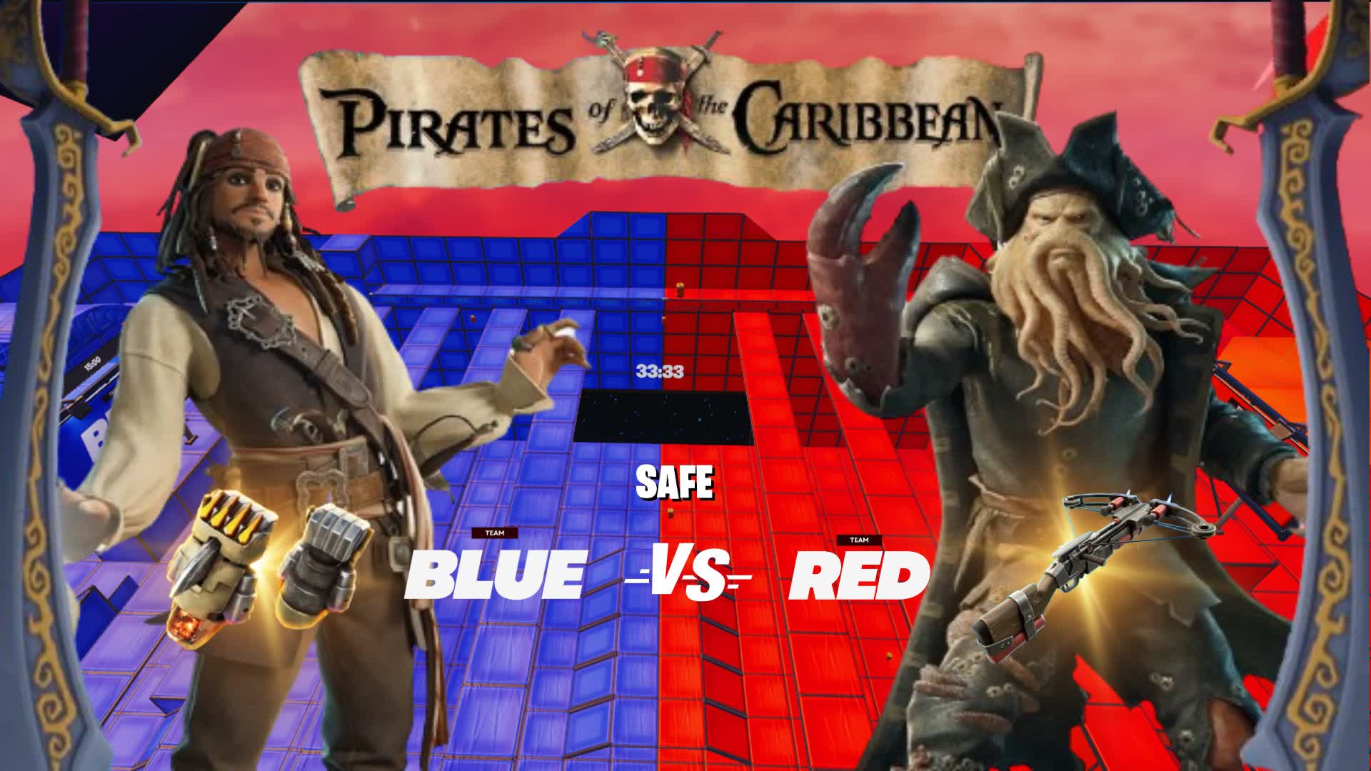 LEGENDARY PIRATE RED VS BLUE 🔴🔵 ARENA 9322-2118-9819 by submoita ...