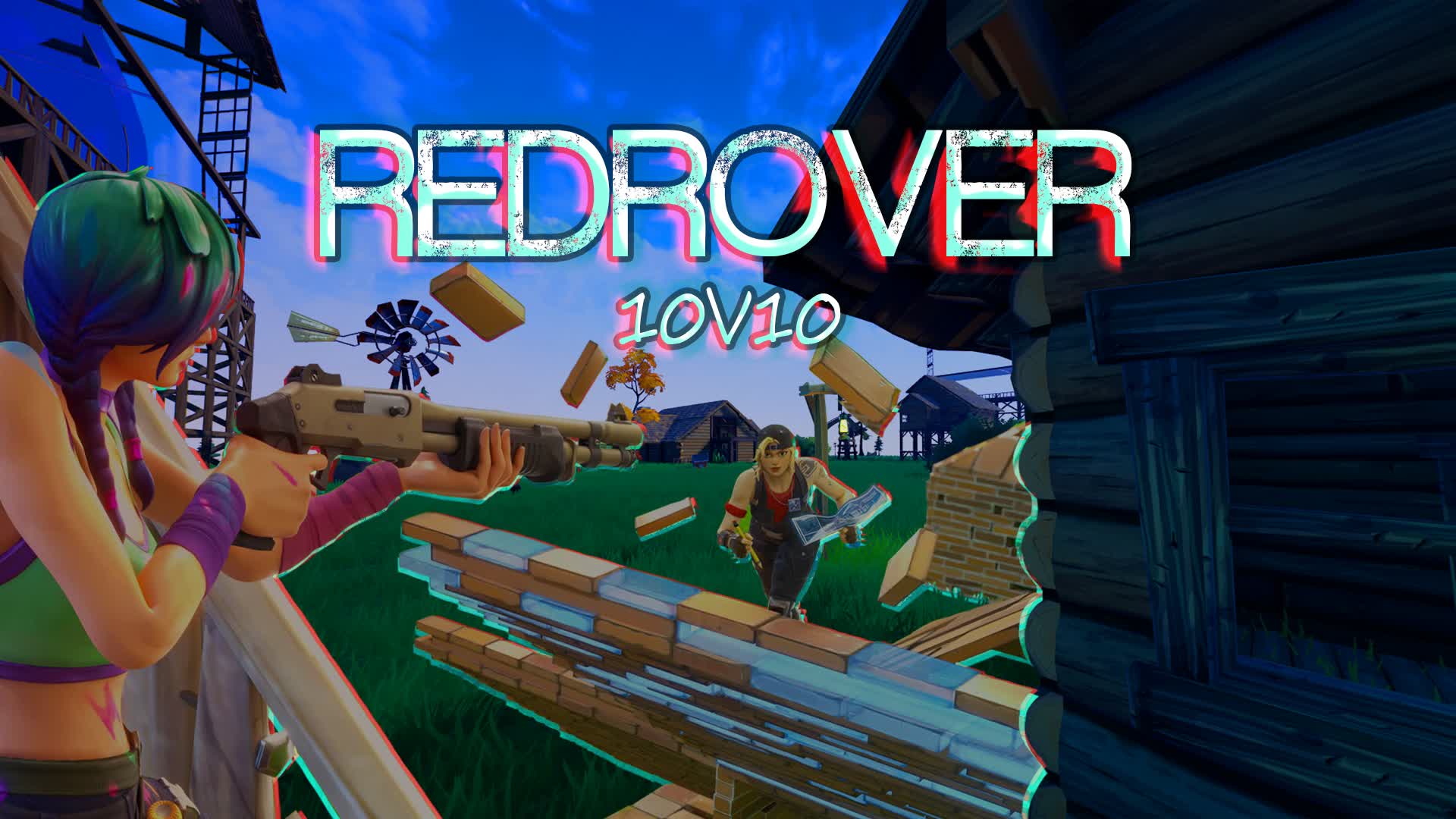 RedRover 10v10 4938-1412-8659 by zeyrox - Fortnite Creative Map Code ...