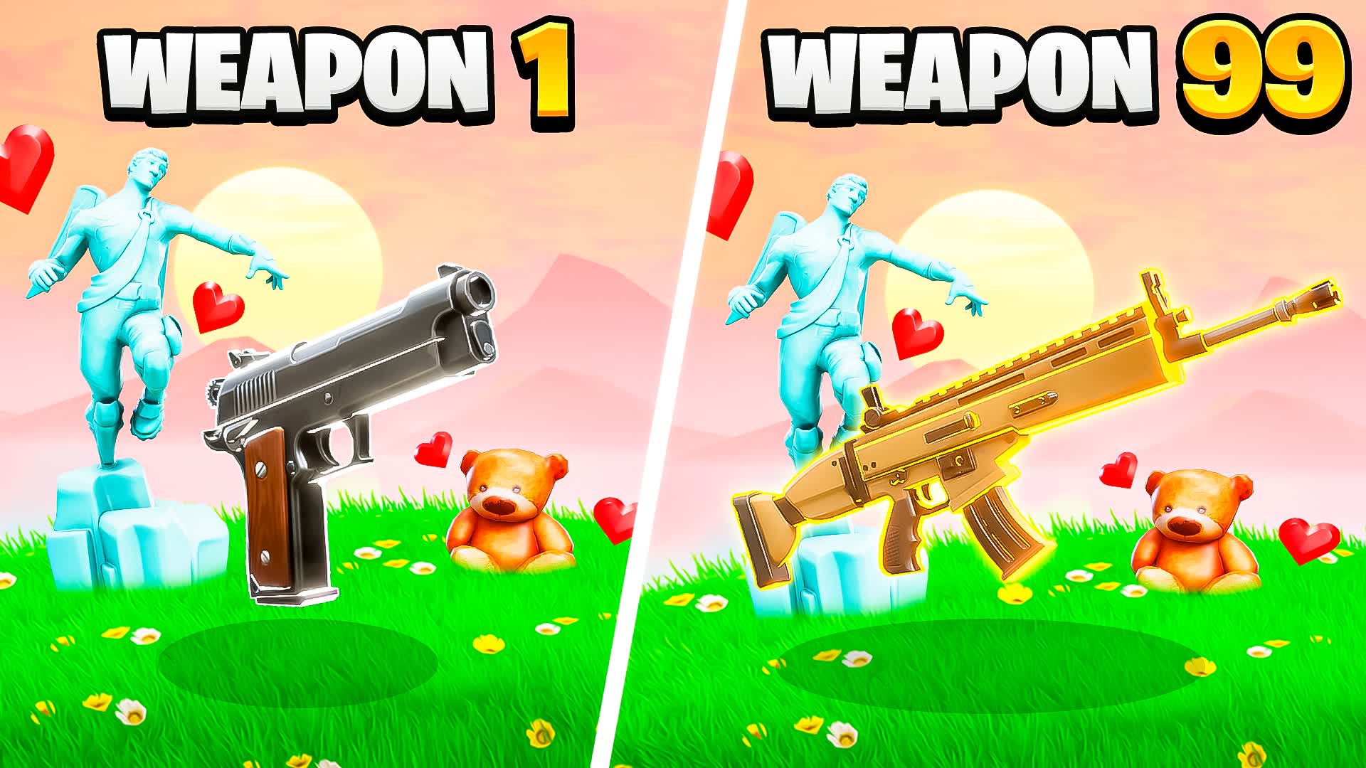 EVIL PINK INFINITE GUN GAME 💝 7478-6548-3635 by drink - Fortnite ...