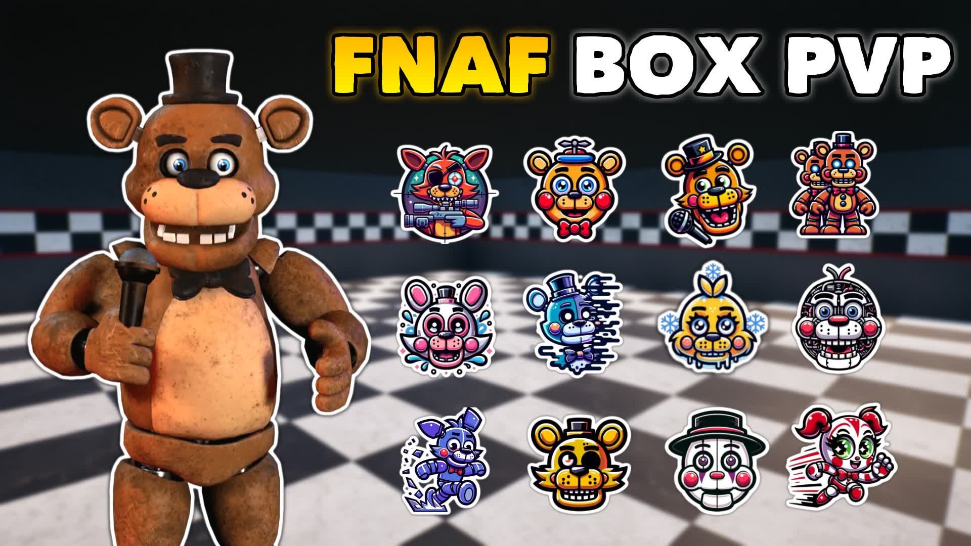 FNAF BOX PVP📦 8674-1662-5856 by arctyplays - Fortnite Creative Map Code ...