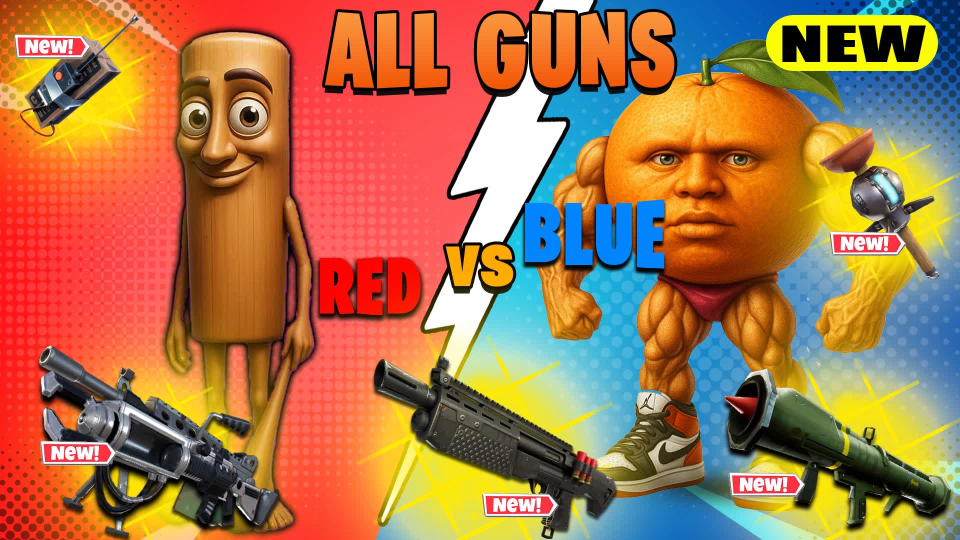 Brain Rot -Red Vs Blue 5053-0154-4258 by epiccreators - Fortnite ...