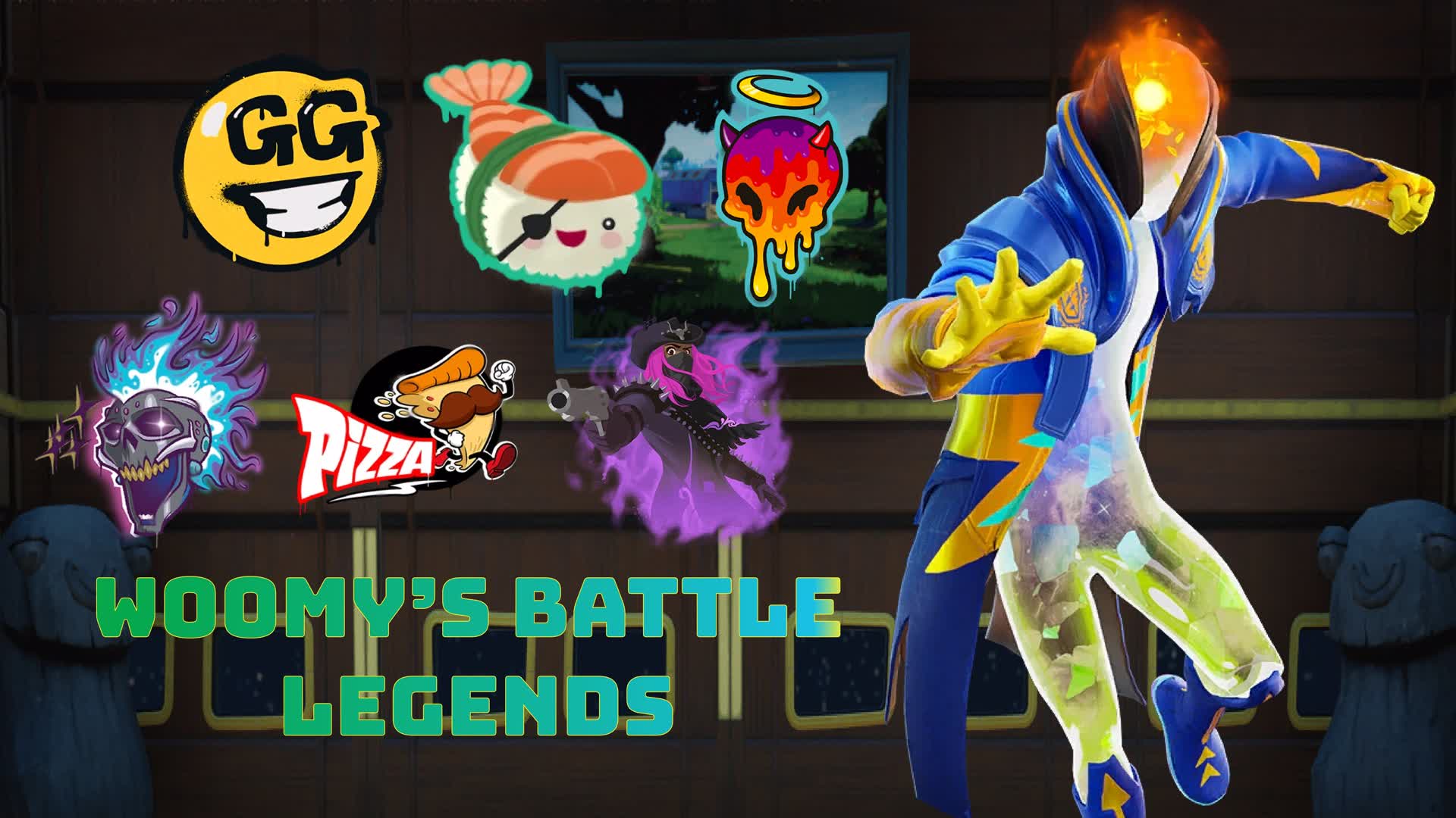 Woomy's Battle Legends 5963-1807-0318 by dat1woomy - Fortnite Creative ...
