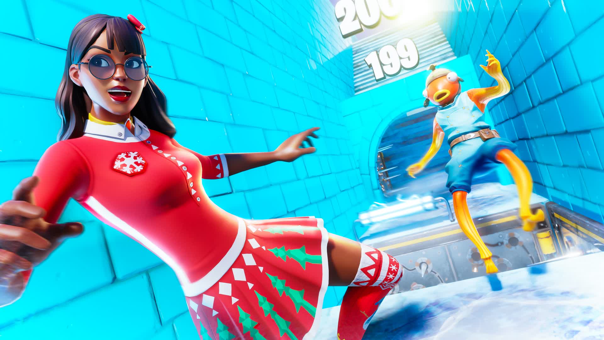 ️ 200 LEVELS CHRISTMAS DEATHRUN ️ 0891-8404-3230 by pessi - Fortnite ...