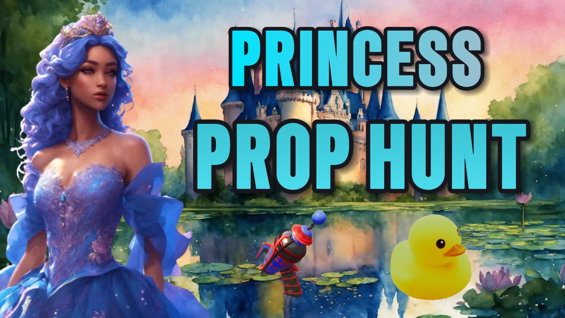 👸 PRICESSE PROP HUNT 🦆 8833-9153-3605 by darksaso - Fortnite