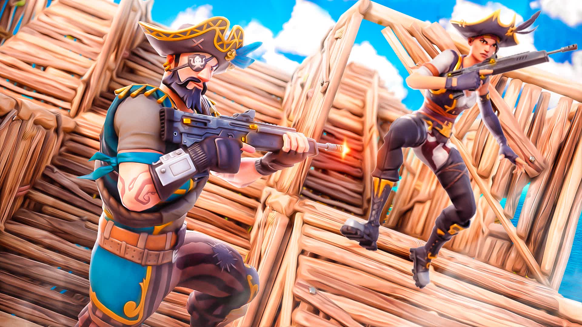 🏴‍☠️ Pirate 1v1 Box Fight 8627-7328-1812 by pun69 - Fortnite Creative Map Code - Fortnite.GG