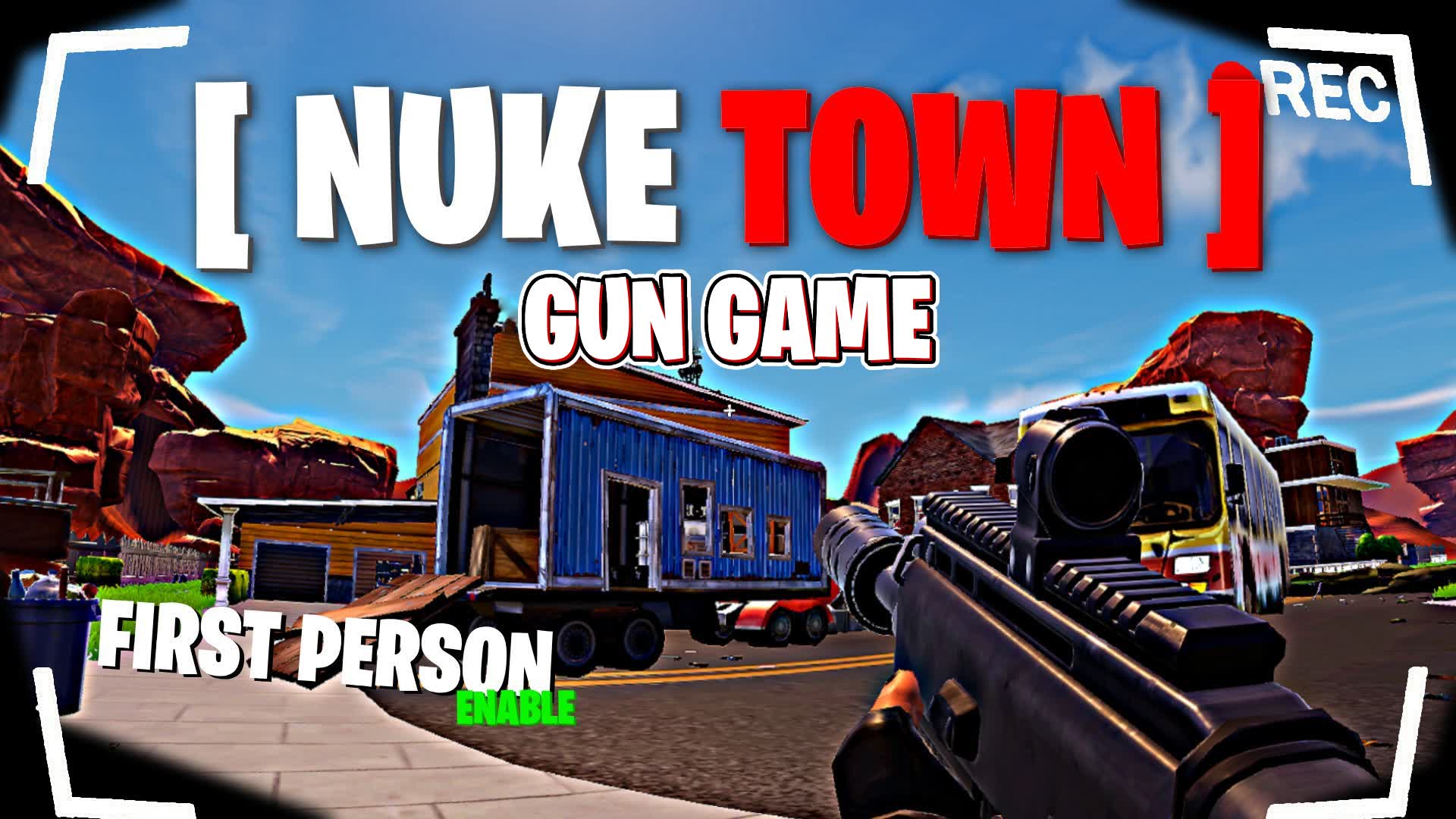 ⭐️ FIRST PERSON GUN GAME - NUKETOWN 4580-1106-3155 by bwkvx - Fortnite ...