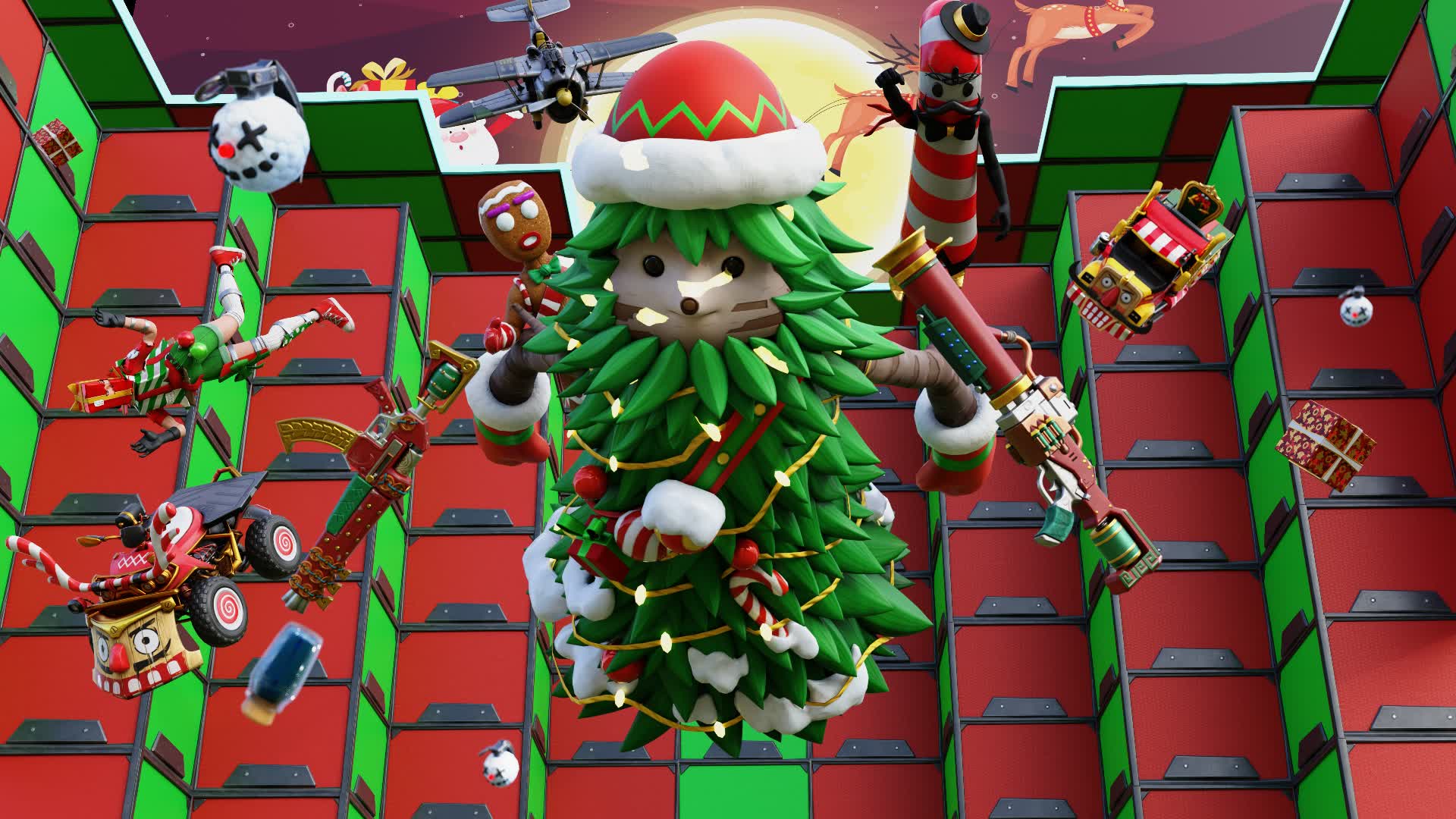 🎅 NEW YEAR PIT 🎅 3012-7927-2912 by iam - Fortnite Creative Map Code ...