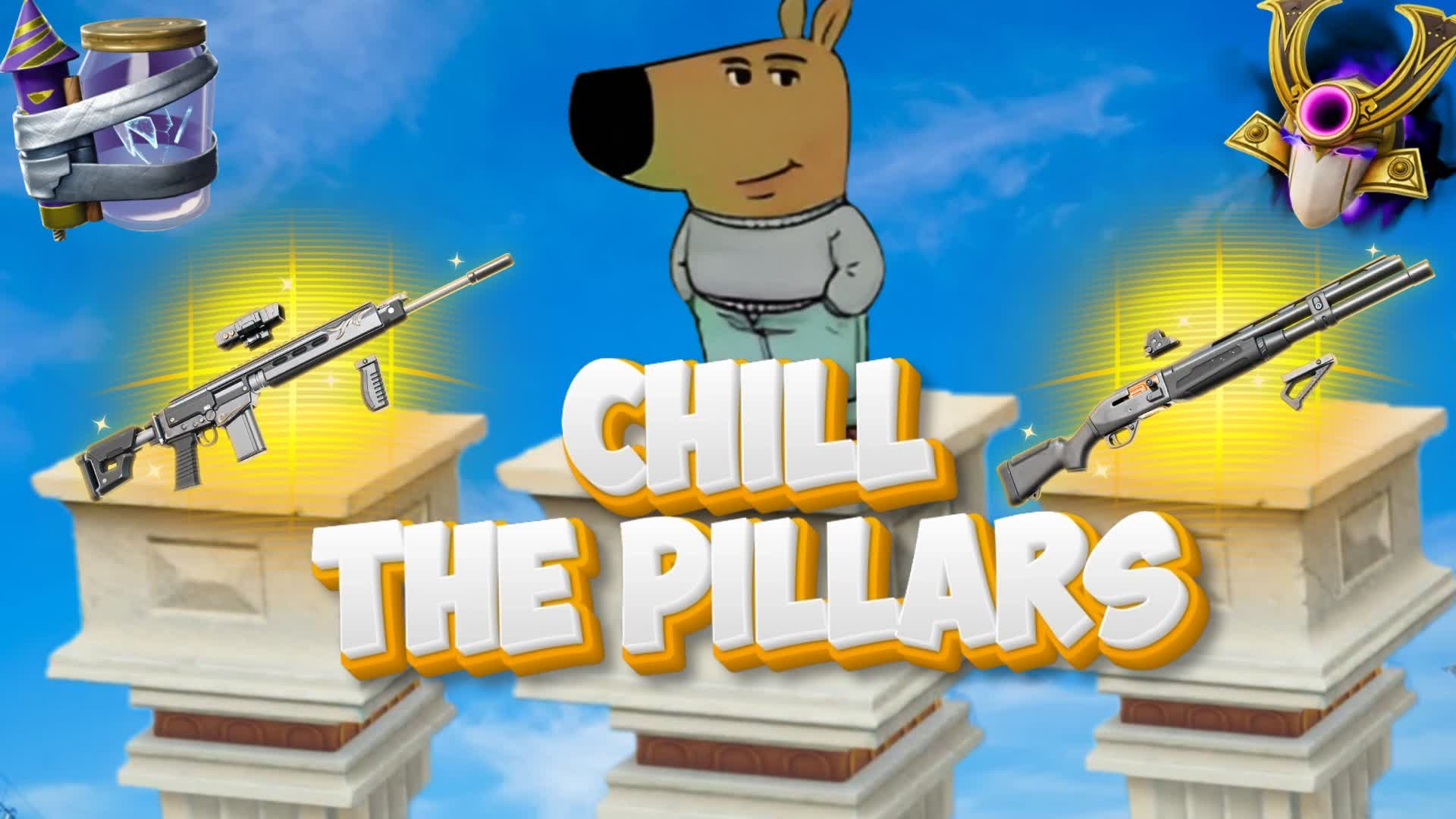 The pillars chill guy 3891-6226-0958 by thomasvirus77 - Fortnite Creative Map Code - Fortnite.GG