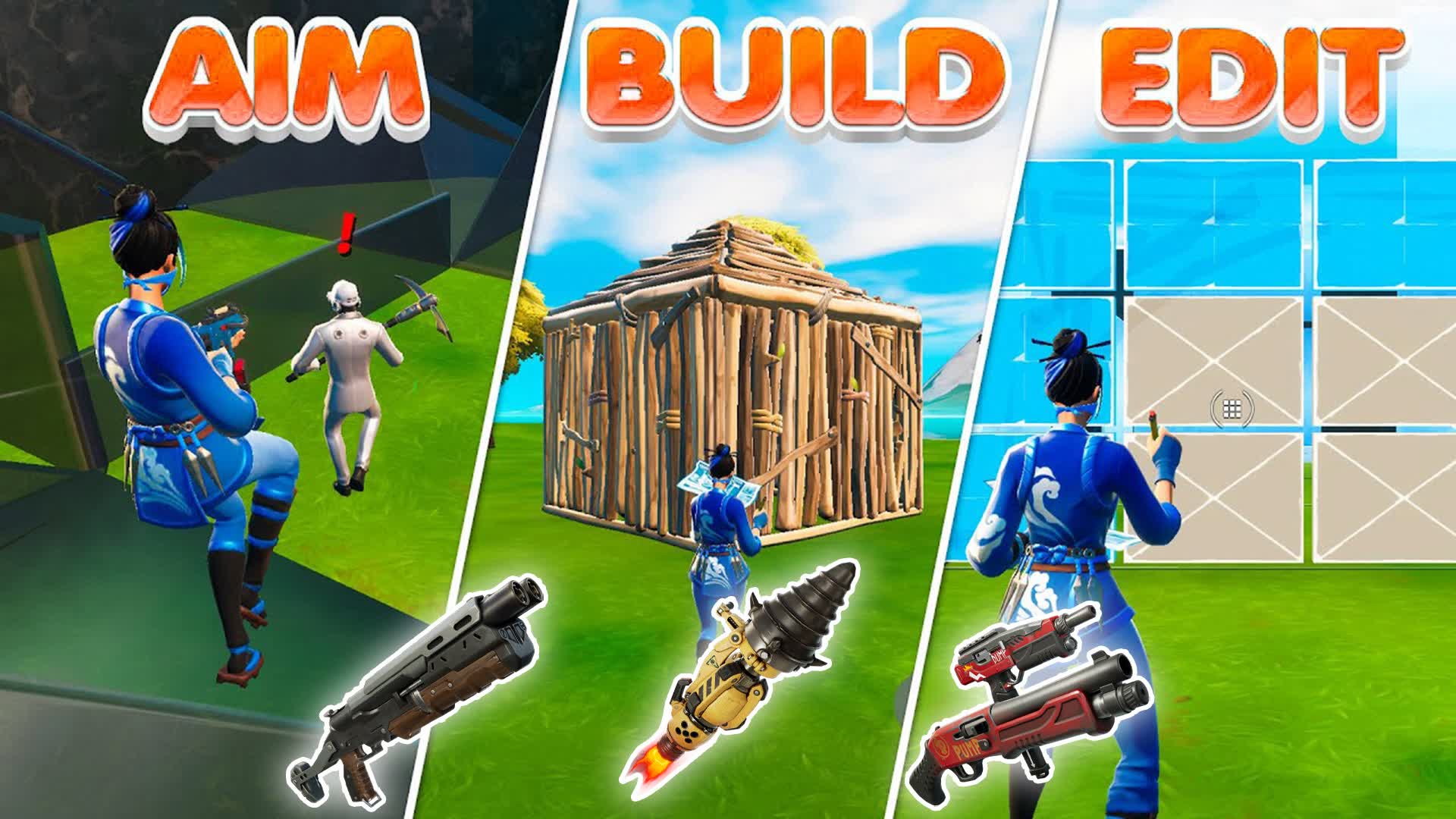 🎯 AI Practice Map (Aim, Edit, Piece) 3626-2665-5854 by teadoh - Fortnite Creative Map Code ...