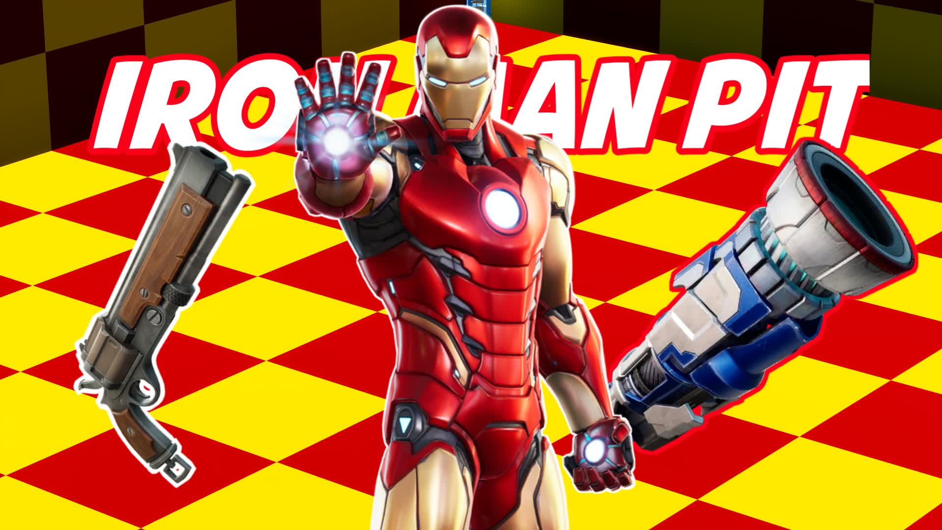 IRON MAN PIT-FREE FOR ALL 1018-4255-6831 by maaran - Fortnite Creative ...