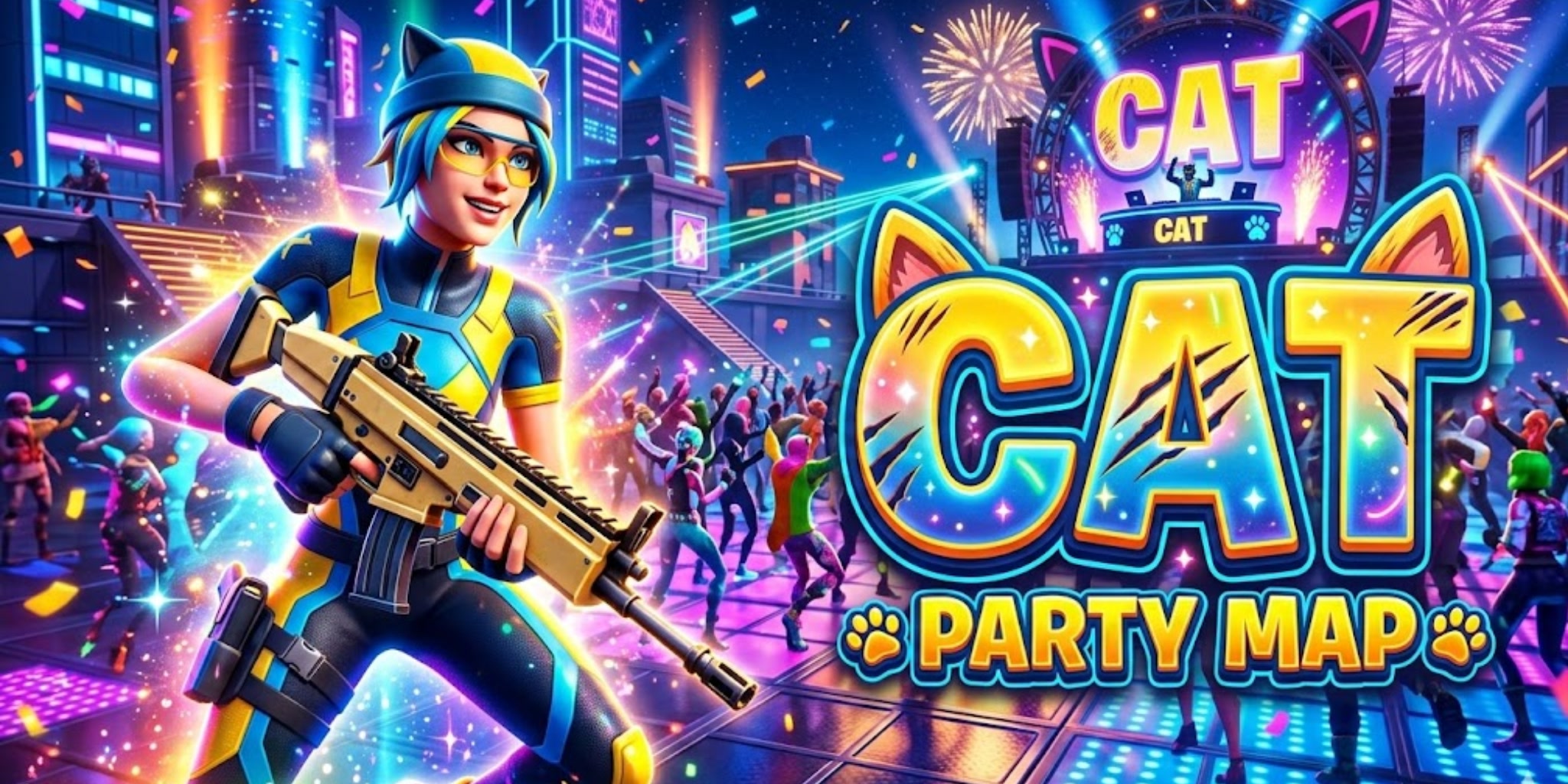 CAT party royal 8721-1098-4227 by sil1 - Fortnite Creative Map Code ...