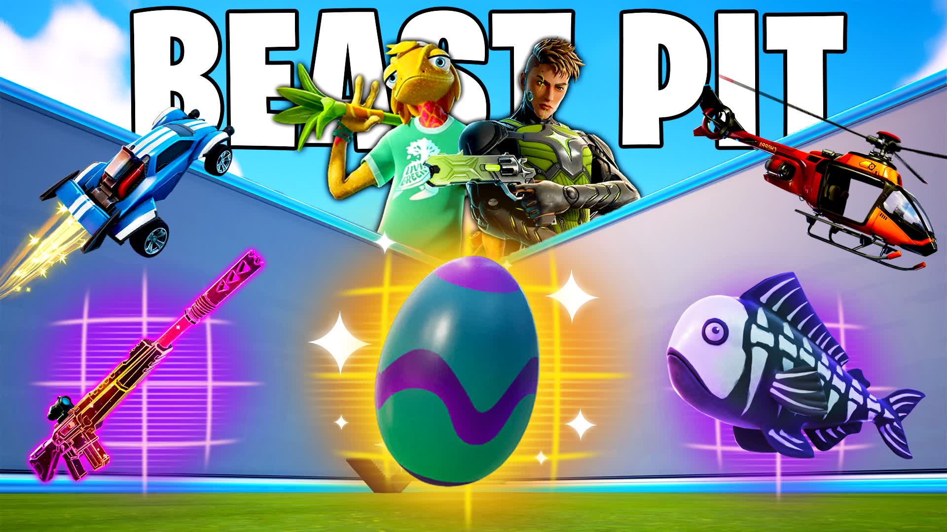 Beast Pit 9338-9963-2937 by jinnstrike - Fortnite Creative Map Code ...