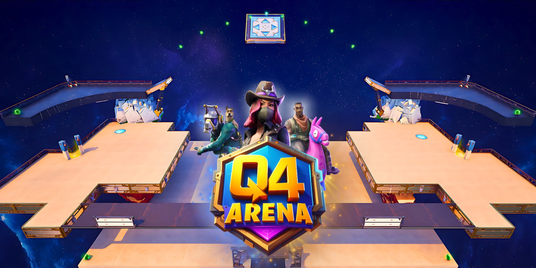 Q4 ARENA - FFA 2952-9588-0397 by hexu - Fortnite Creative Map Code ...