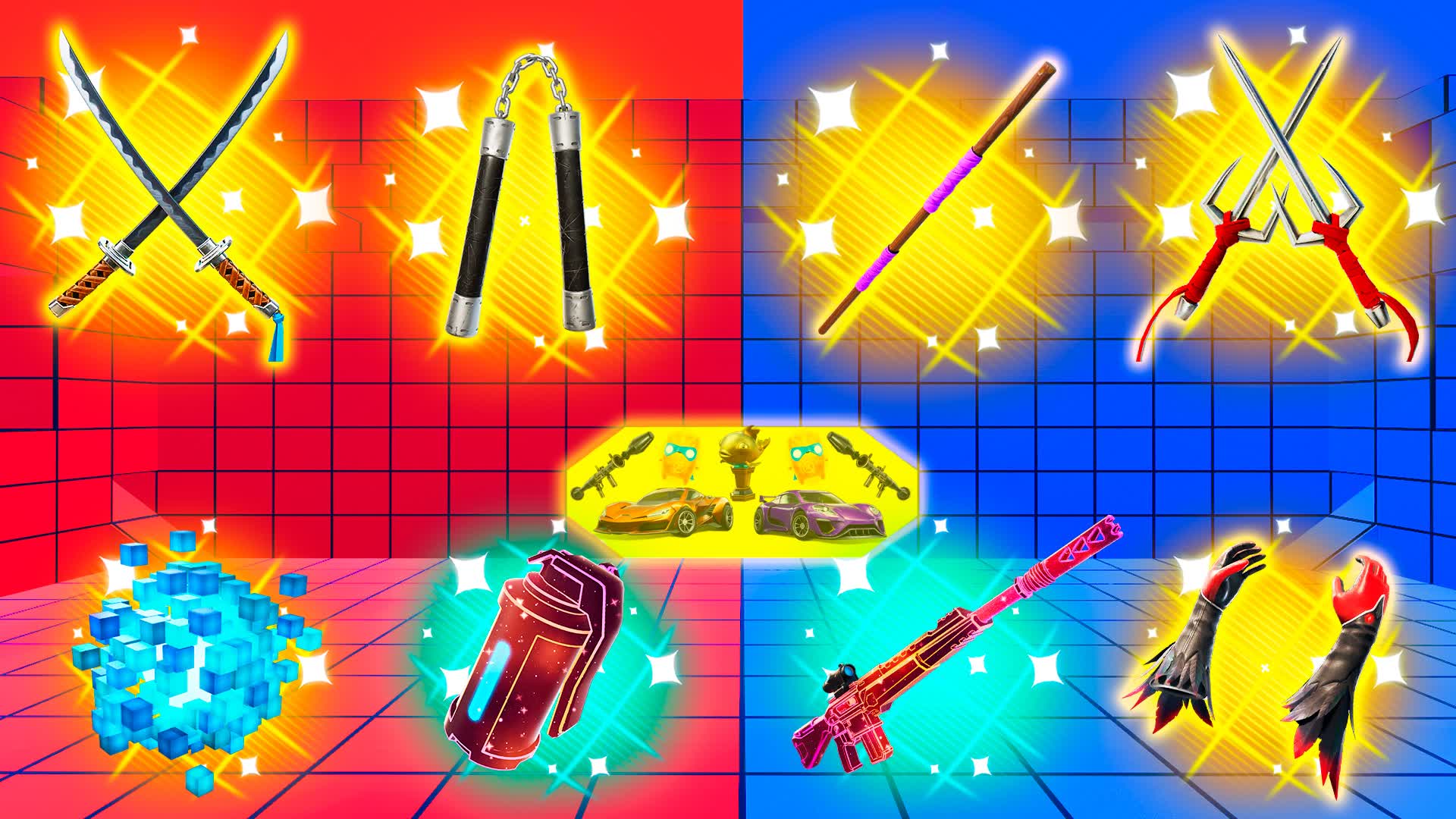 WOW RED VS BLUE 🔴🔵 4816-7483-6239 by yggdrasil - Fortnite Creative Map Code - Fortnite.GG