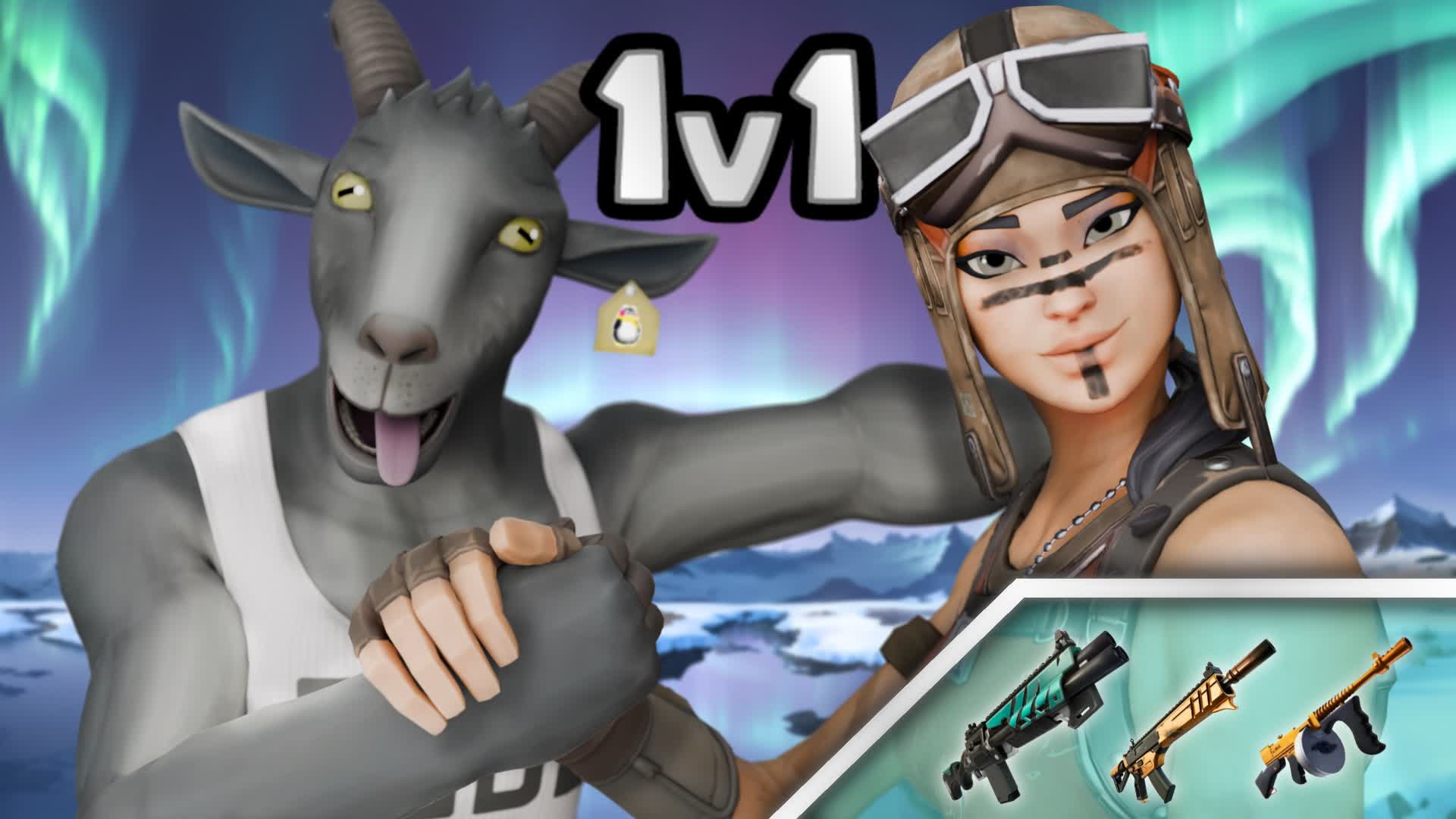 THE GOAT 1v1 Build Fight 🐐(EASTER EGG) 6425-1494-4945 by pinguno ...