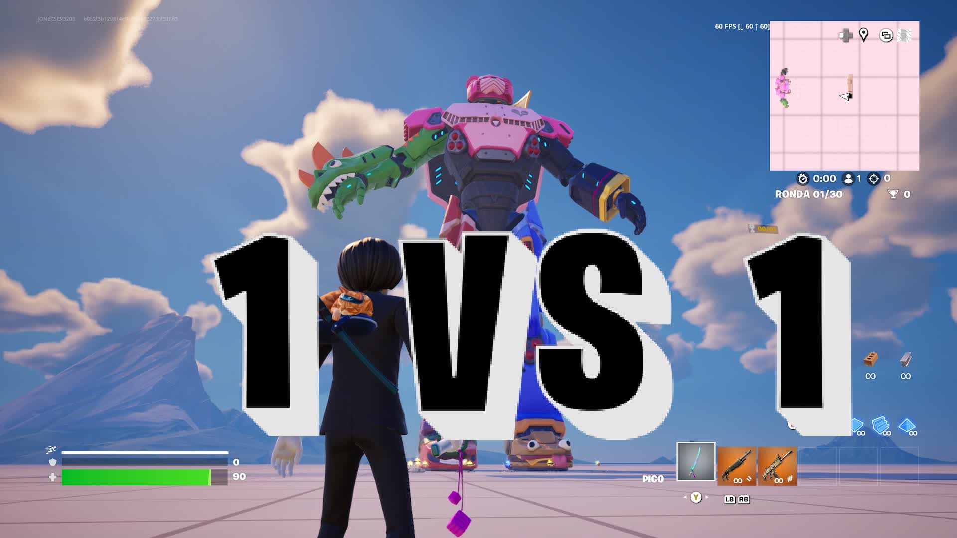 1VS1👀 1870-4467-9816 by jonecser - Fortnite Creative Map Code - Fortnite.GG