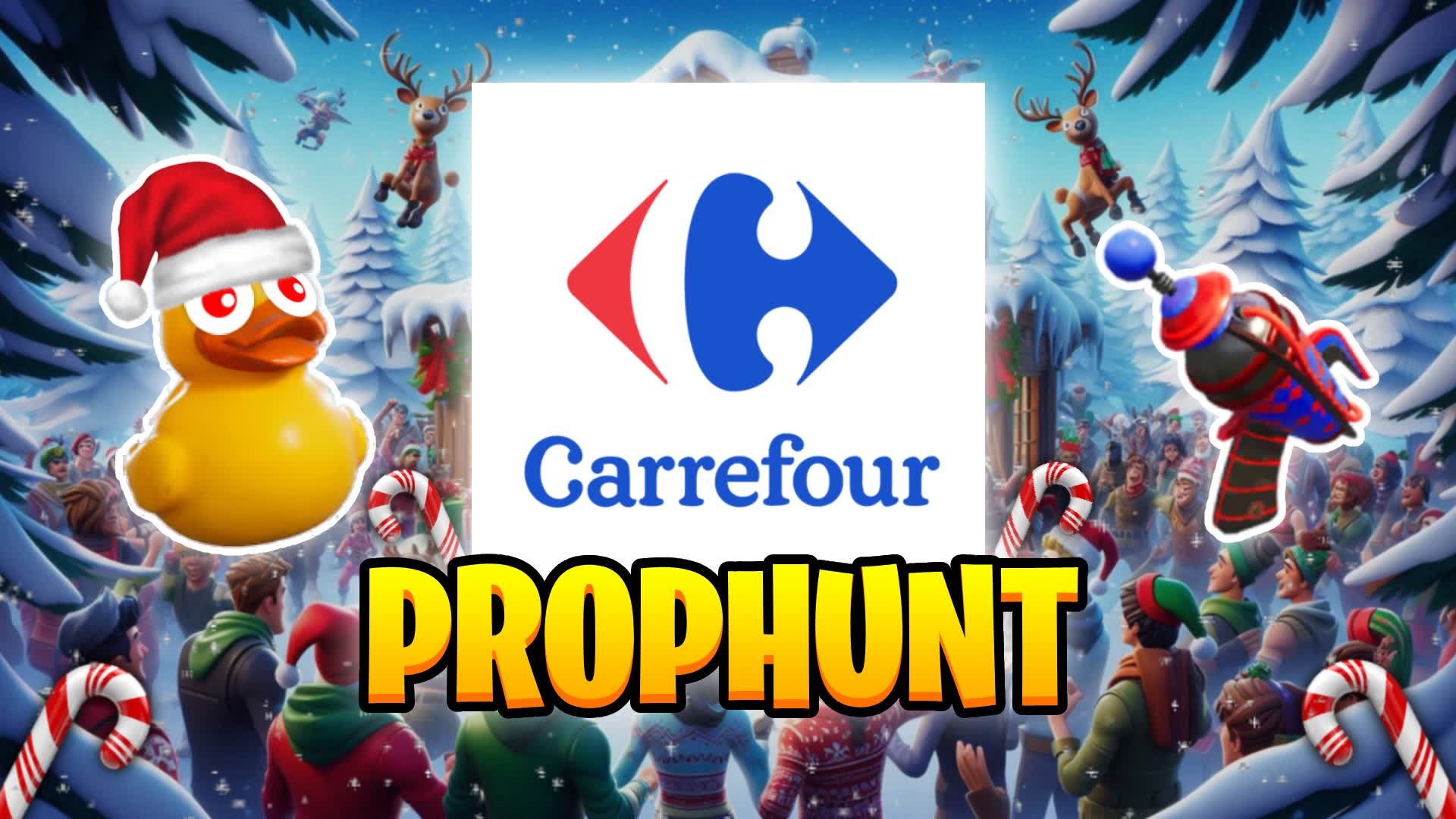 ️ CARREFOUR PROP HUNT ️ 4353-3389-3840 by rapek - Fortnite Creative Map ...