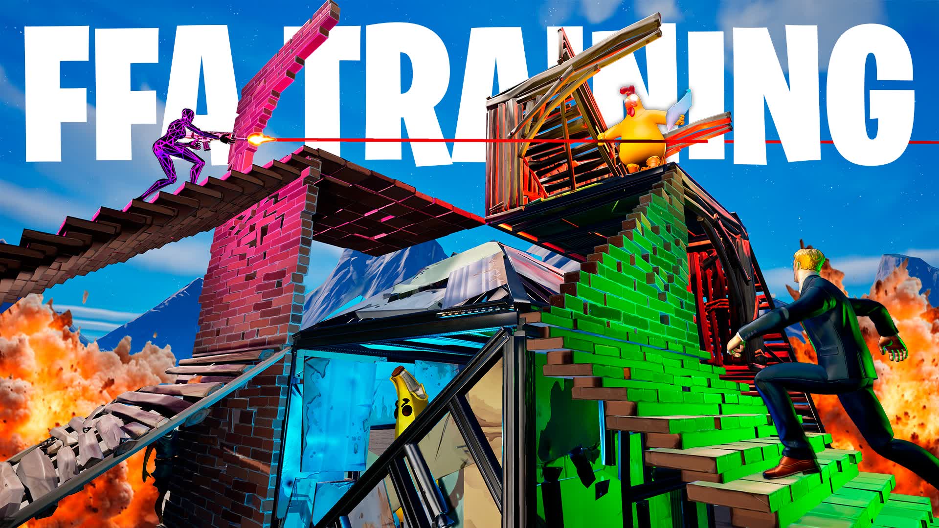 Ultimate FFA Training🎯 9587-8019-8779 by mrperf - Fortnite Creative Map ...