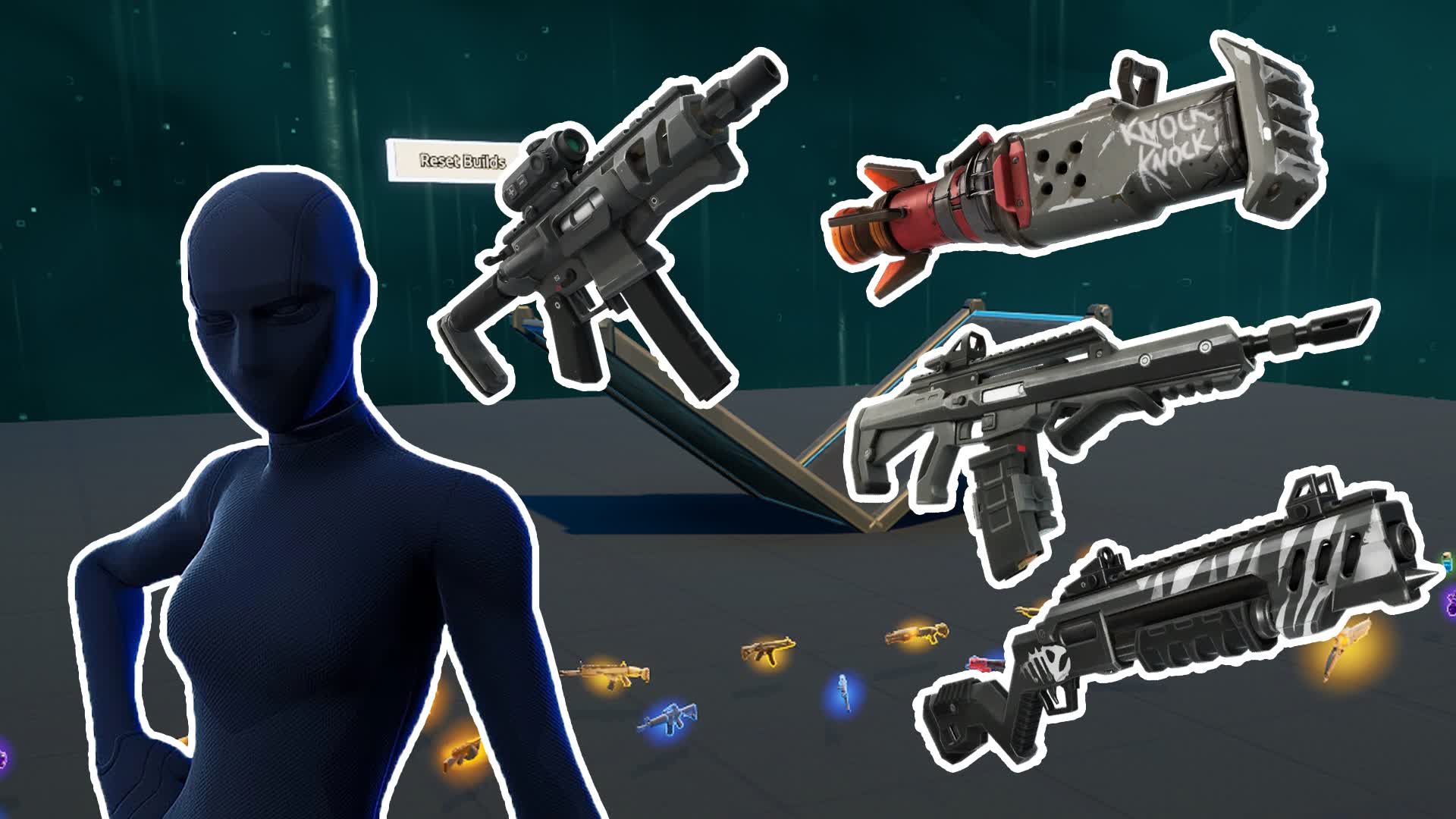 NEW 🎯Pro FPS 1v1🎯 (16 Players) - 7453-9024-2094 | Fortnite Zone