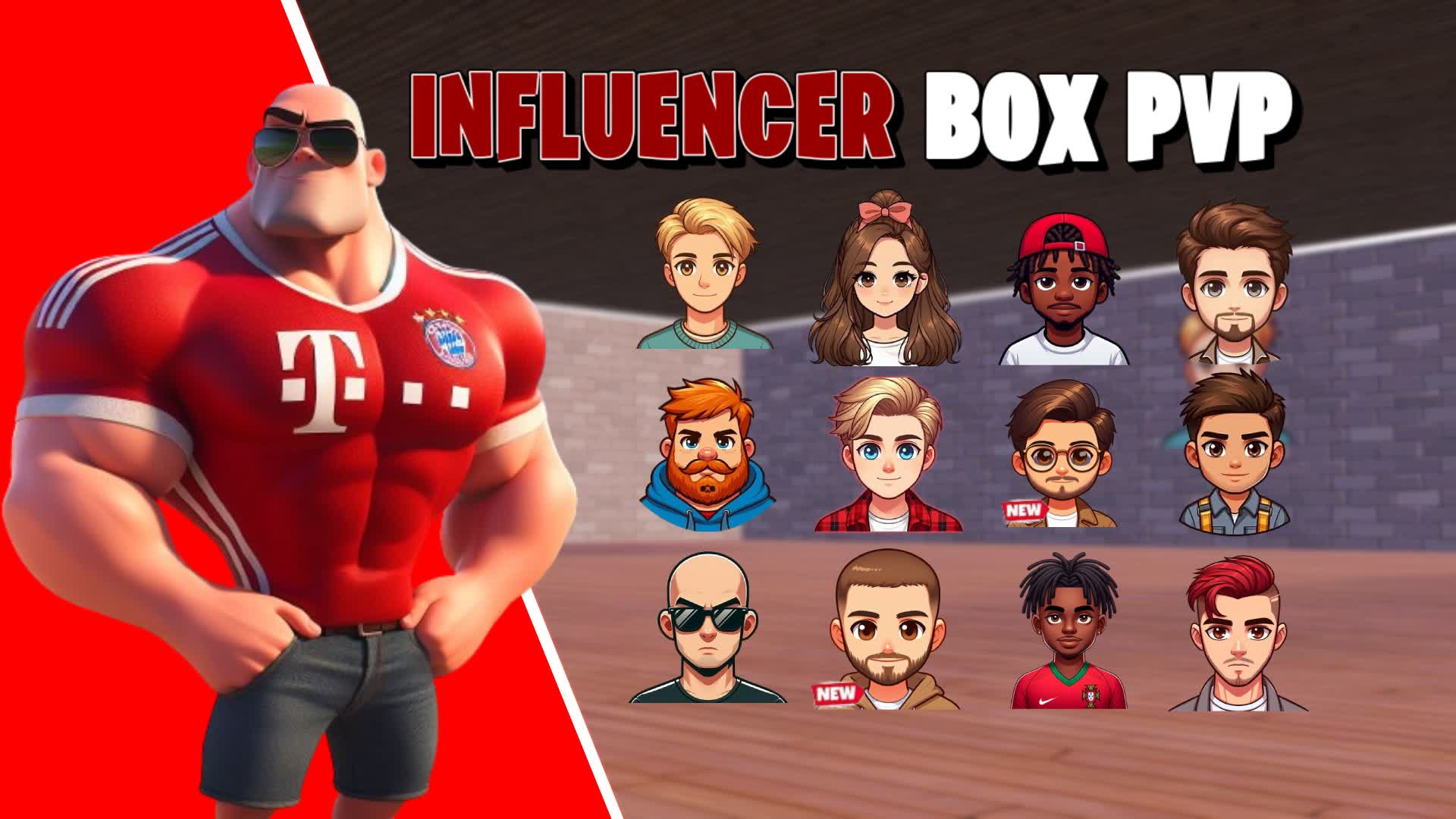 🤳🏻 INFLUENCER BOXFIGHTS 📦 5375-8500-5647 by mrtncreative - Fortnite ...