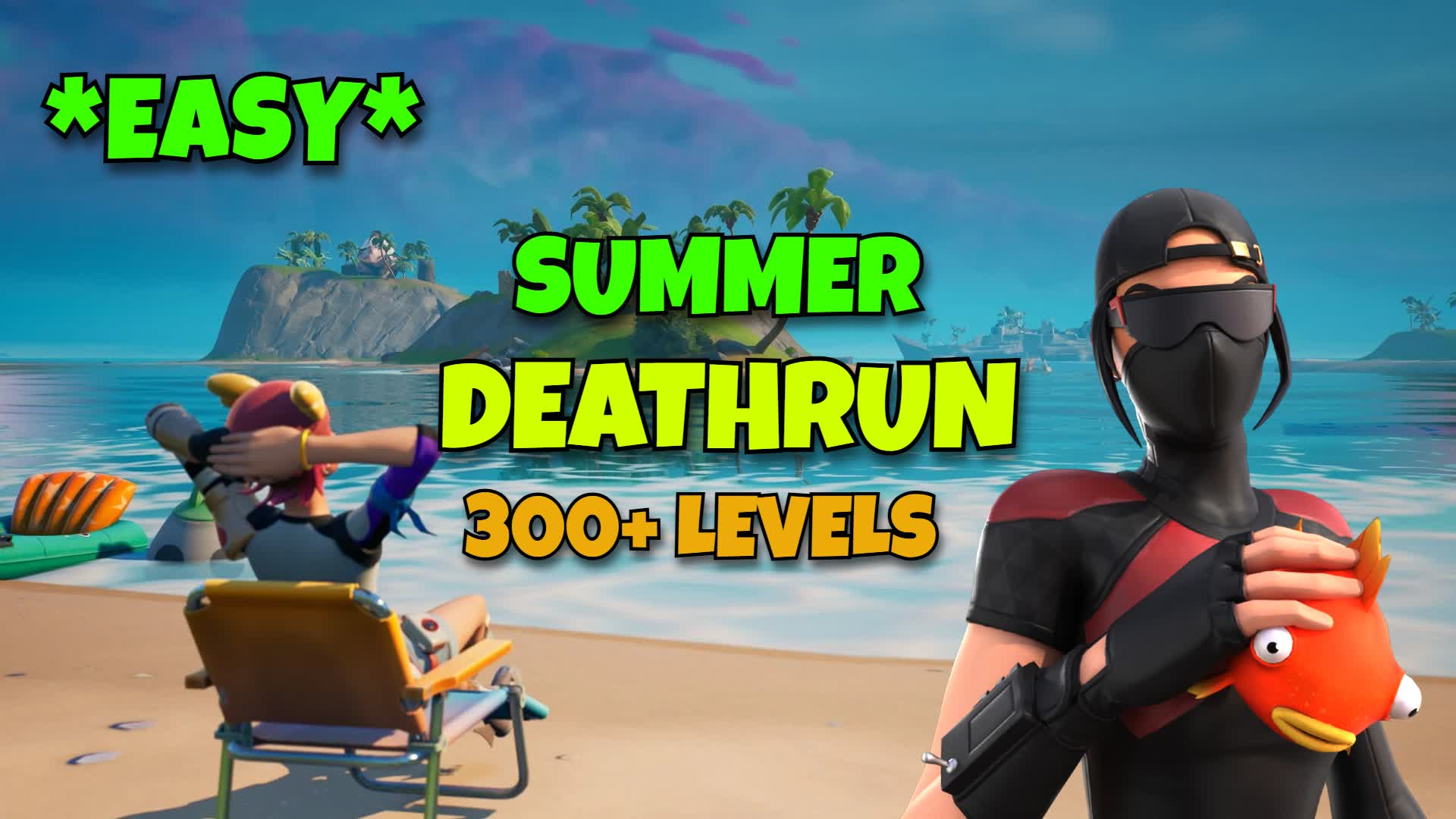 🌞 Summer Deathrun 300+ Levels 🏖️🌴 1766-1890-0745 by ricoofn - Fortnite Creative Map Code ...