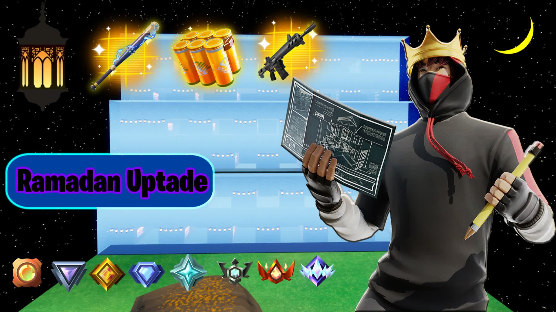 Ramadan 32 PLAYER ZONE WARS 0238-0022-2003 by wigo2019 - Fortnite ...