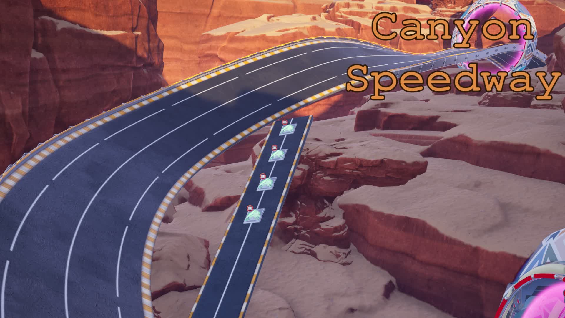 Canyon Speedway 1411-9577-1691 by squall - Fortnite Creative Map Code ...