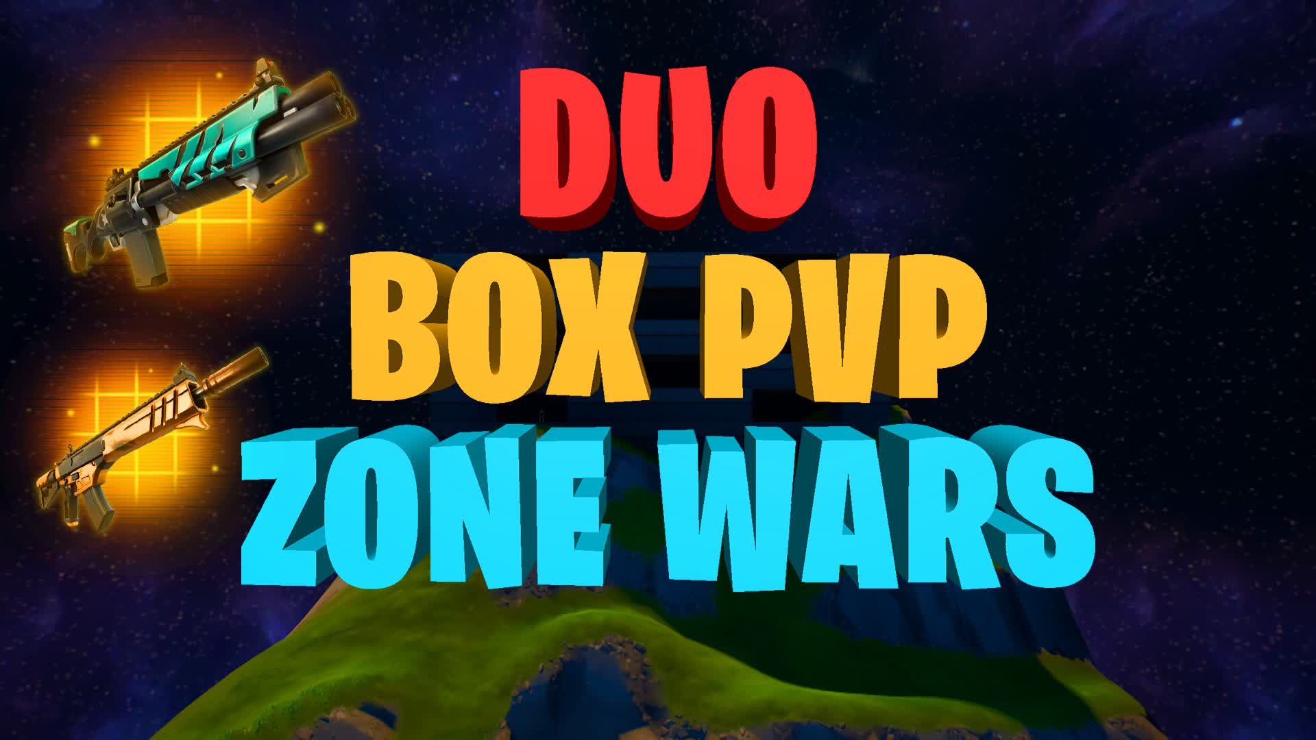 DUO - BOX FIGHT & ZONE WAR 7296-4357-0186 by ylw - Fortnite Creative ...